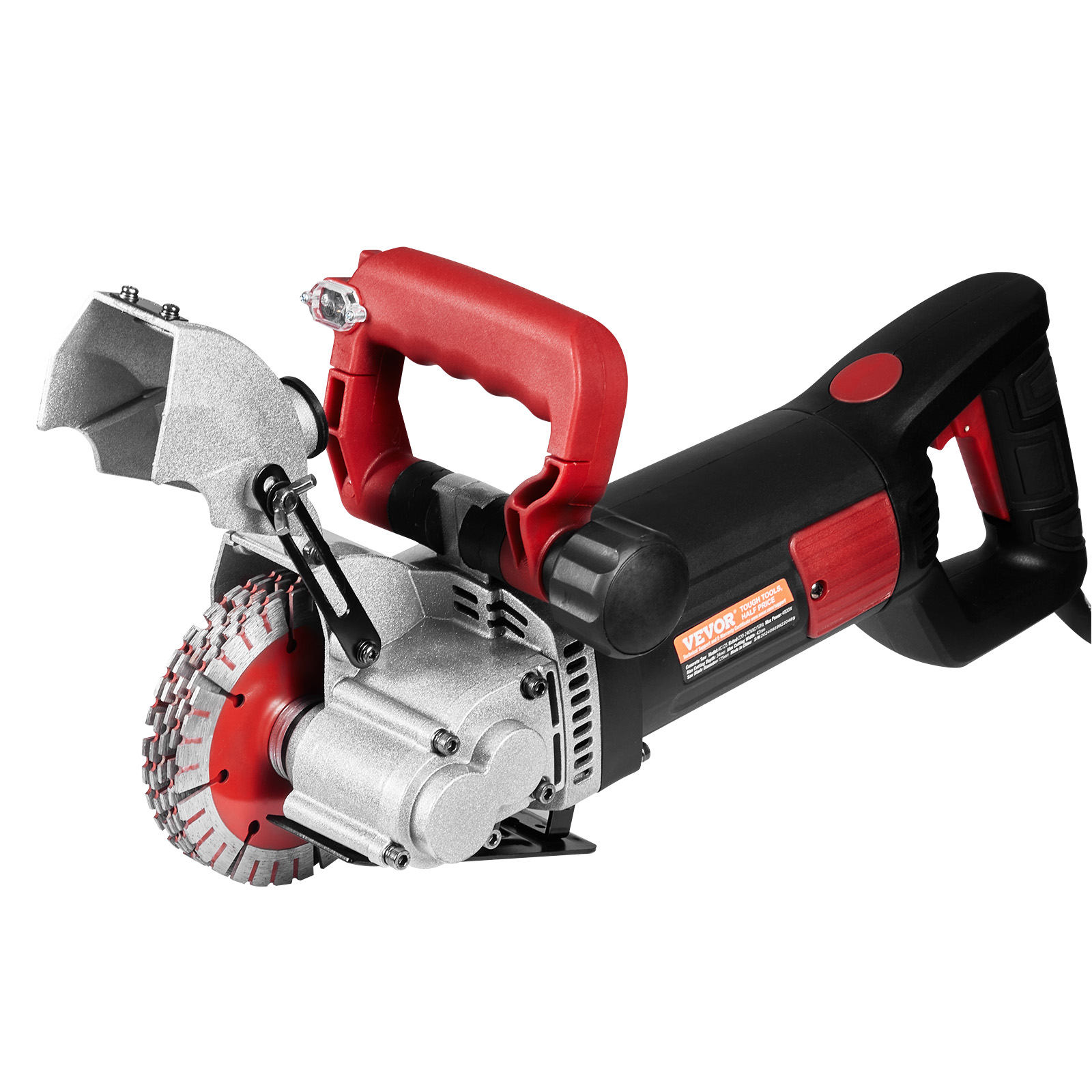 VEVOR 4800W Wall Chaser 42 mm Cutting Width,Wall Groove Cutting Machine ...