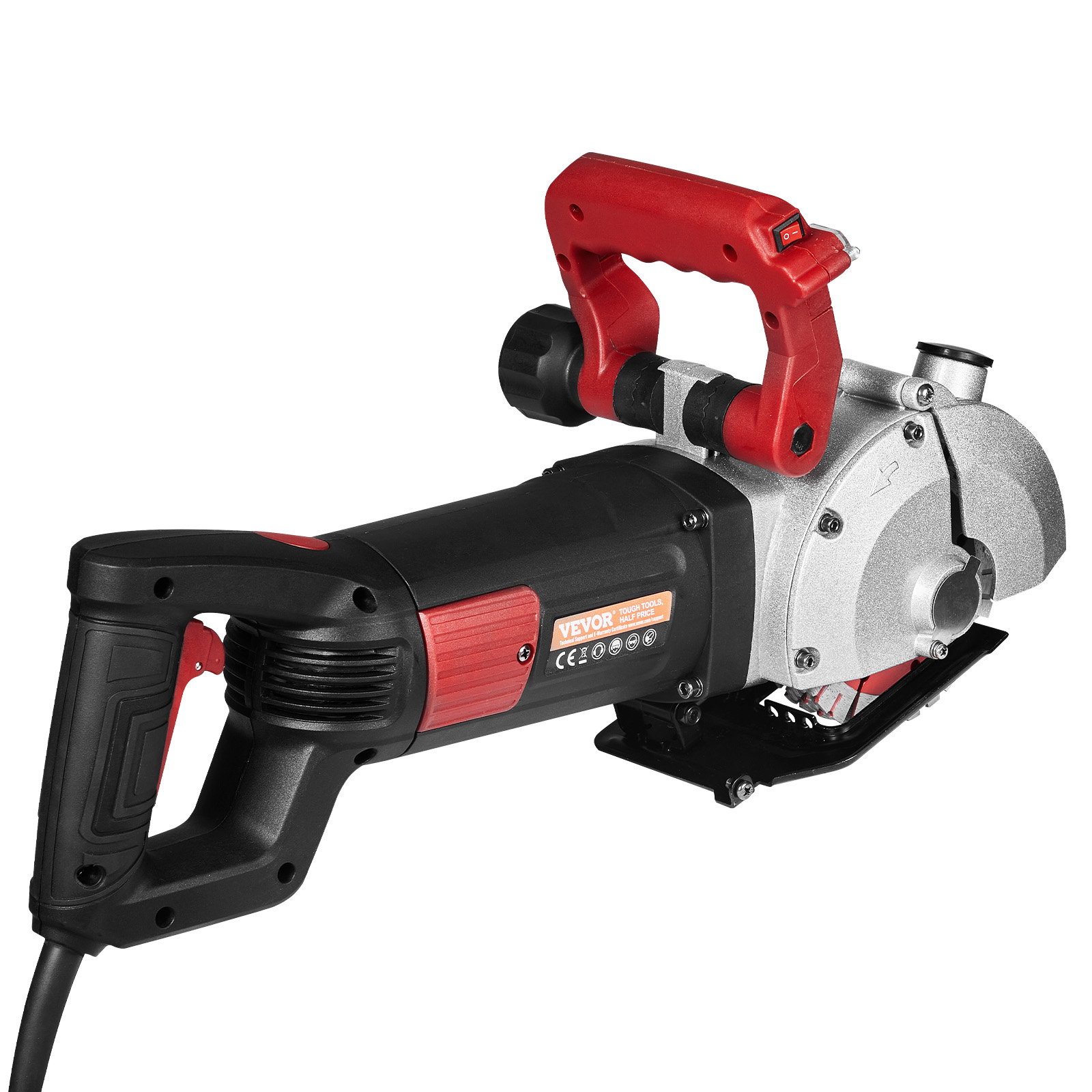 VEVOR 4800W Wall Chaser 42 mm Cutting Width,Wall Groove Cutting Machine ...