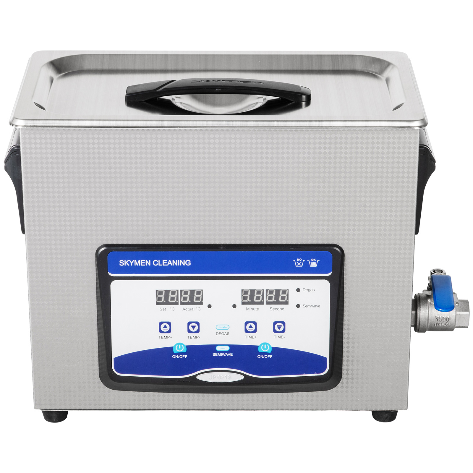 Ultrasonic Cleaner Ultrasonic Machine 6.5l 120/240w Degas Digital Sonic ...