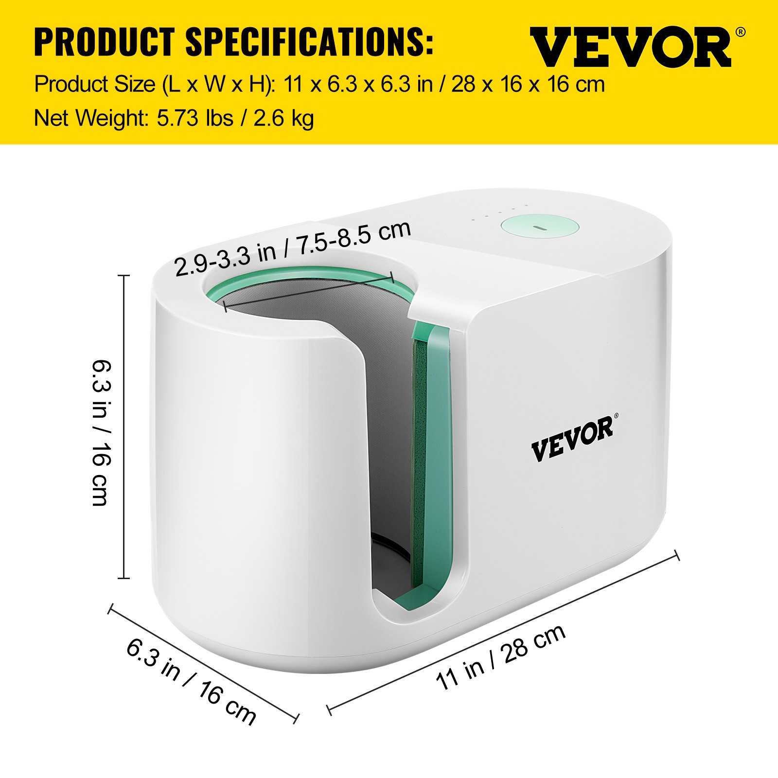 VEVOR Mug Press Machine, Automatic Mug Heat Press for Sublimation 11 ...