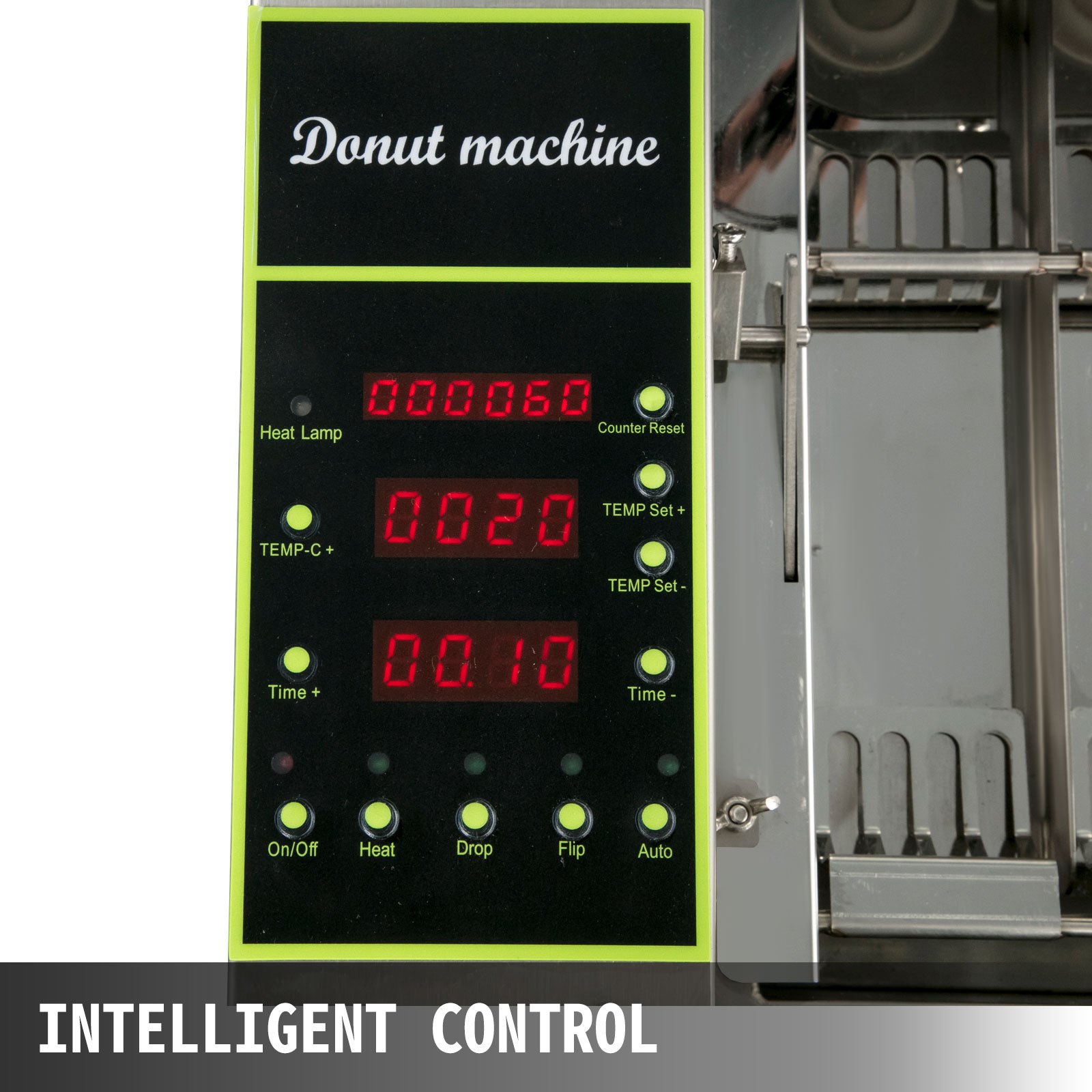 VEVOR 110V Commercial Automatic Donut Making Machine, 4 Rows Auto ...