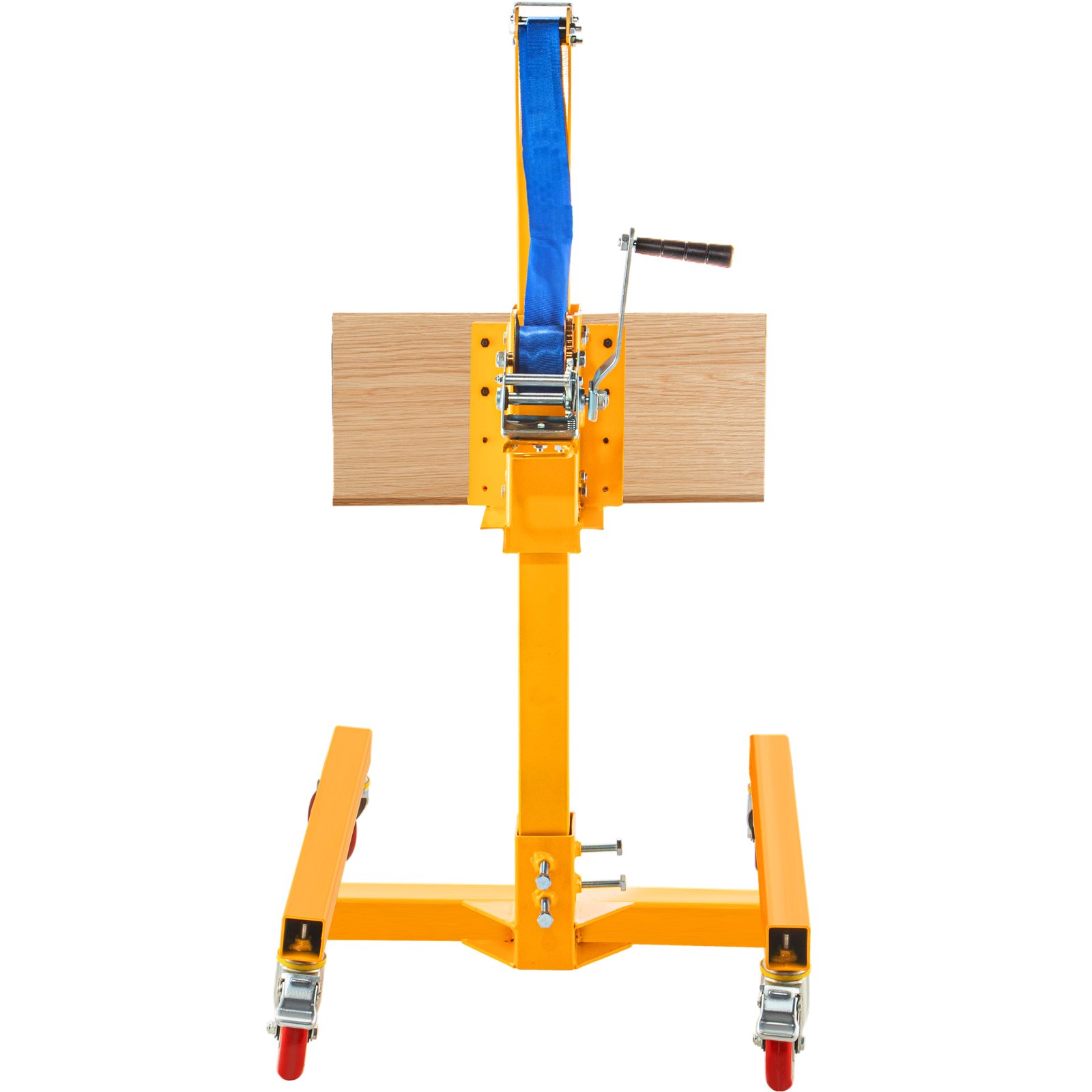 VEVOR Manual Winch Stacker, 9.4" - 72" Height Range, 19.7" Length x 15. ...