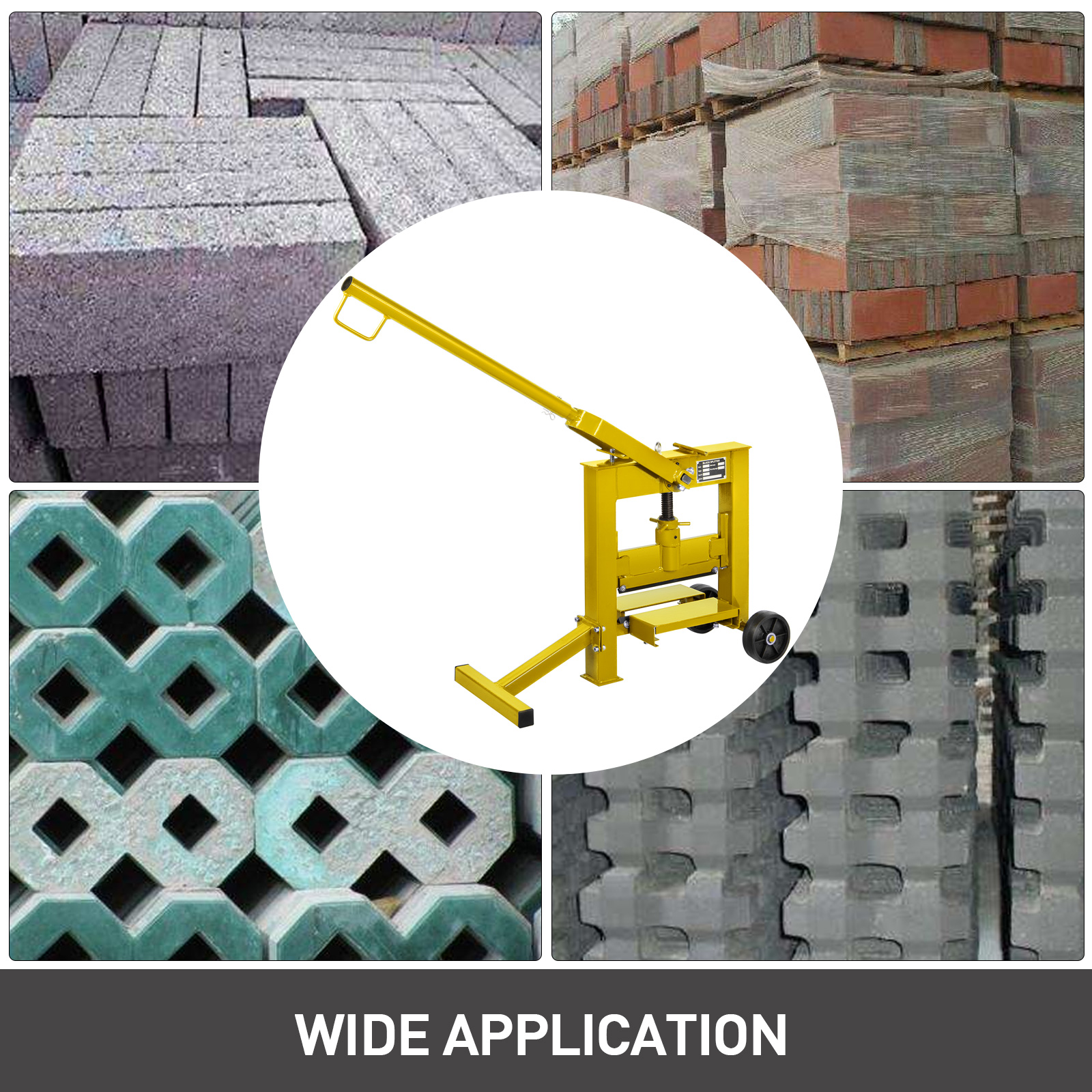 Paving Tool Block Splitter Cutter Pavers Tool Brick Manual Max Cut 12.6 ...