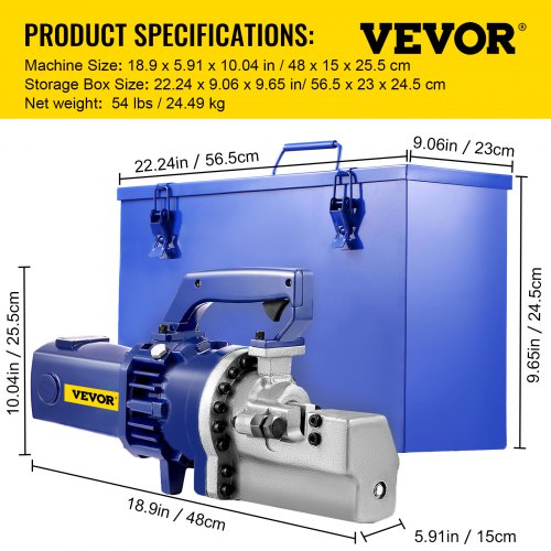 RC-25 Portable Electric Hydraulic Rebar Cutter New | VEVOR US