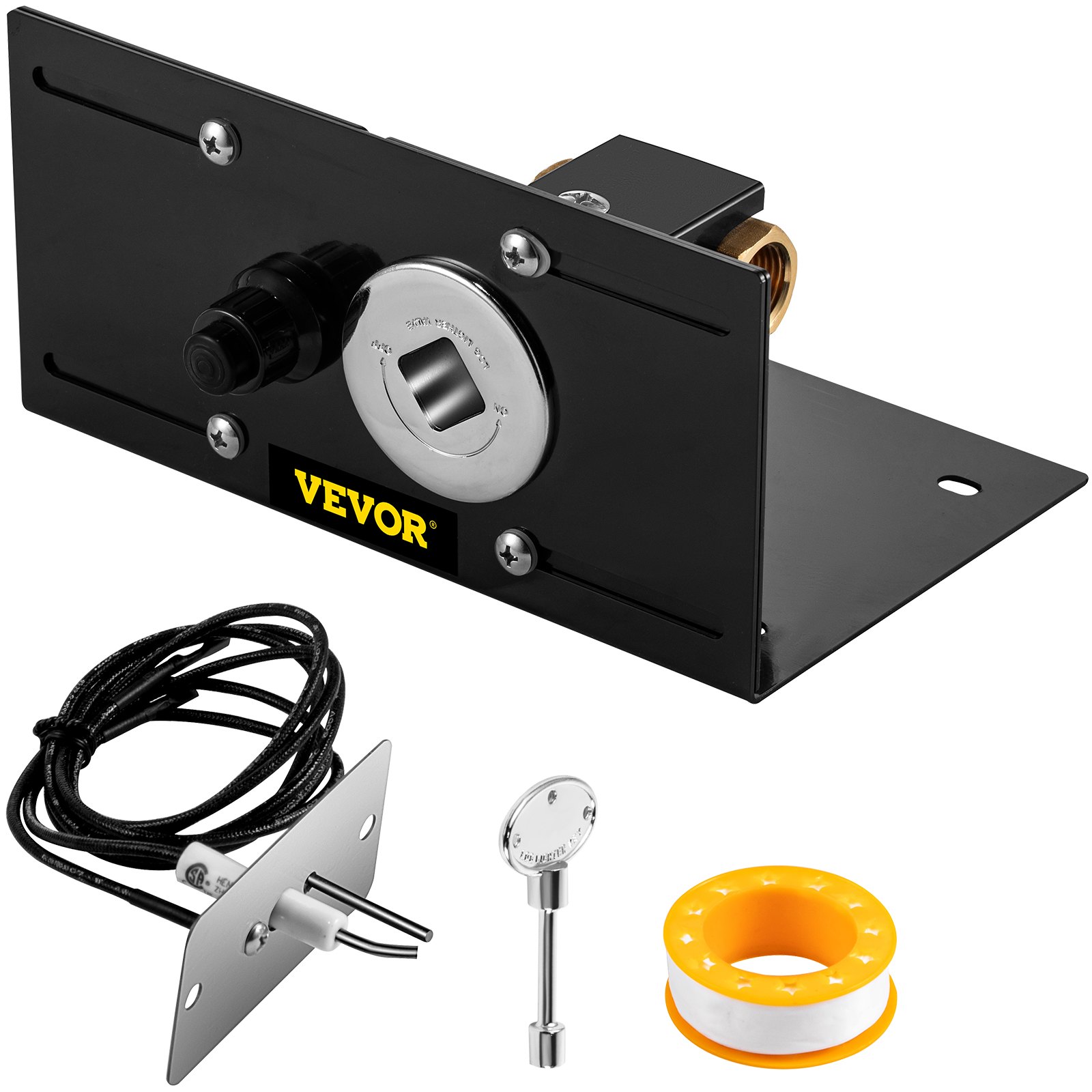 VEVOR Fire Pit Gas Burner Spark Ignition Kit, 300K BTU Fire Pit ...