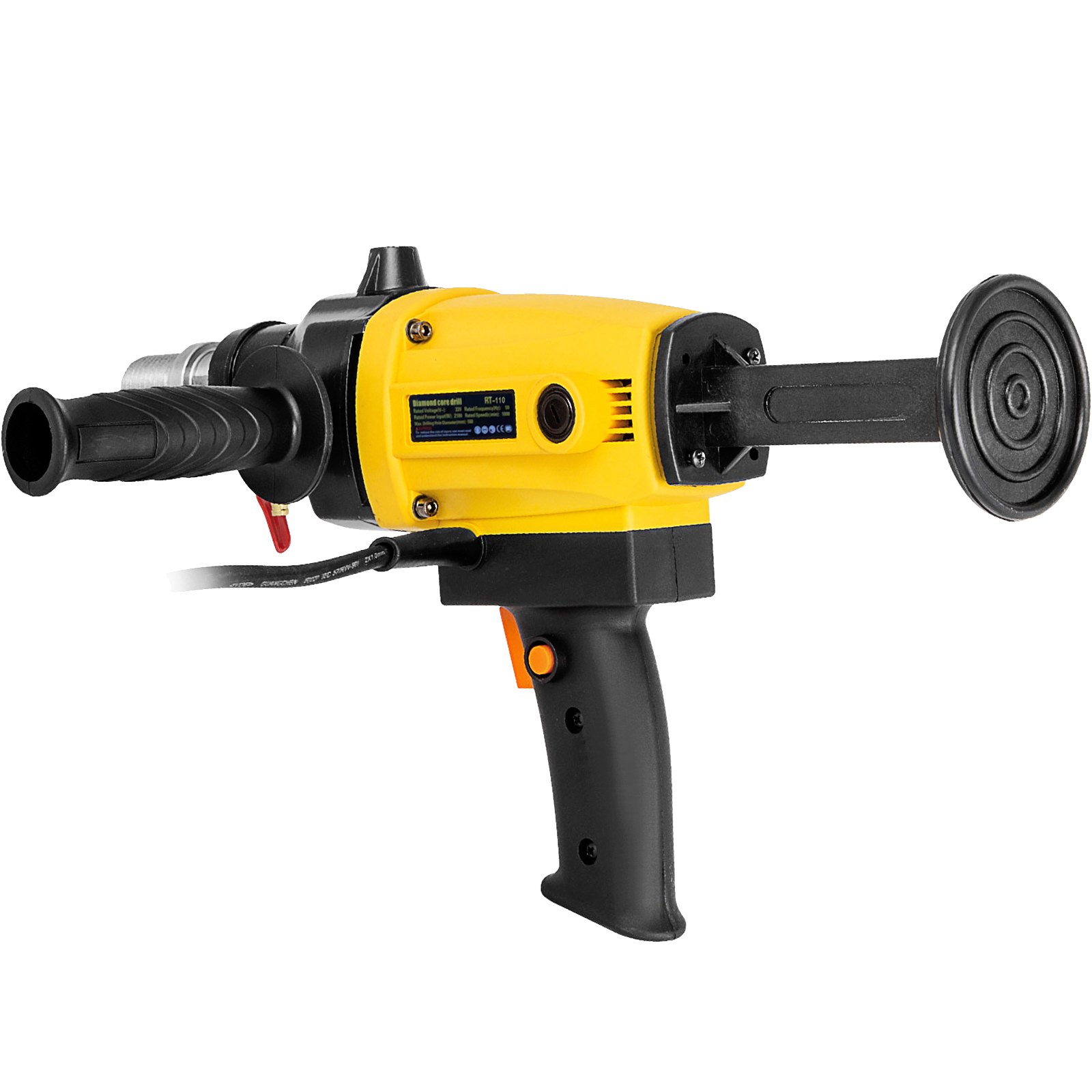VEVOR VEVOR 1880W 110MM Diamond Core Drilling Machine Heavy Duty Hand ...
