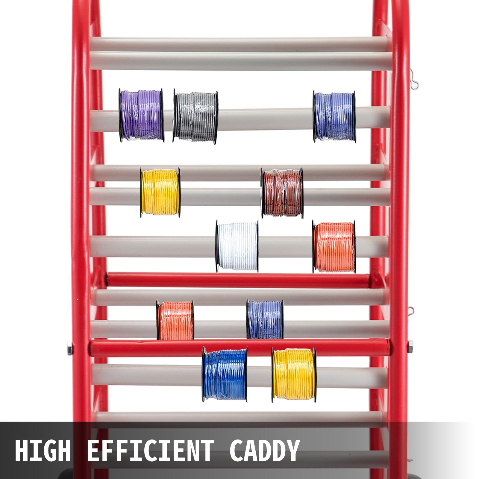 Wire Reel Caddy Wire Spool Rack 1’’& 4/5’’axles Multiple Axle Wire ...