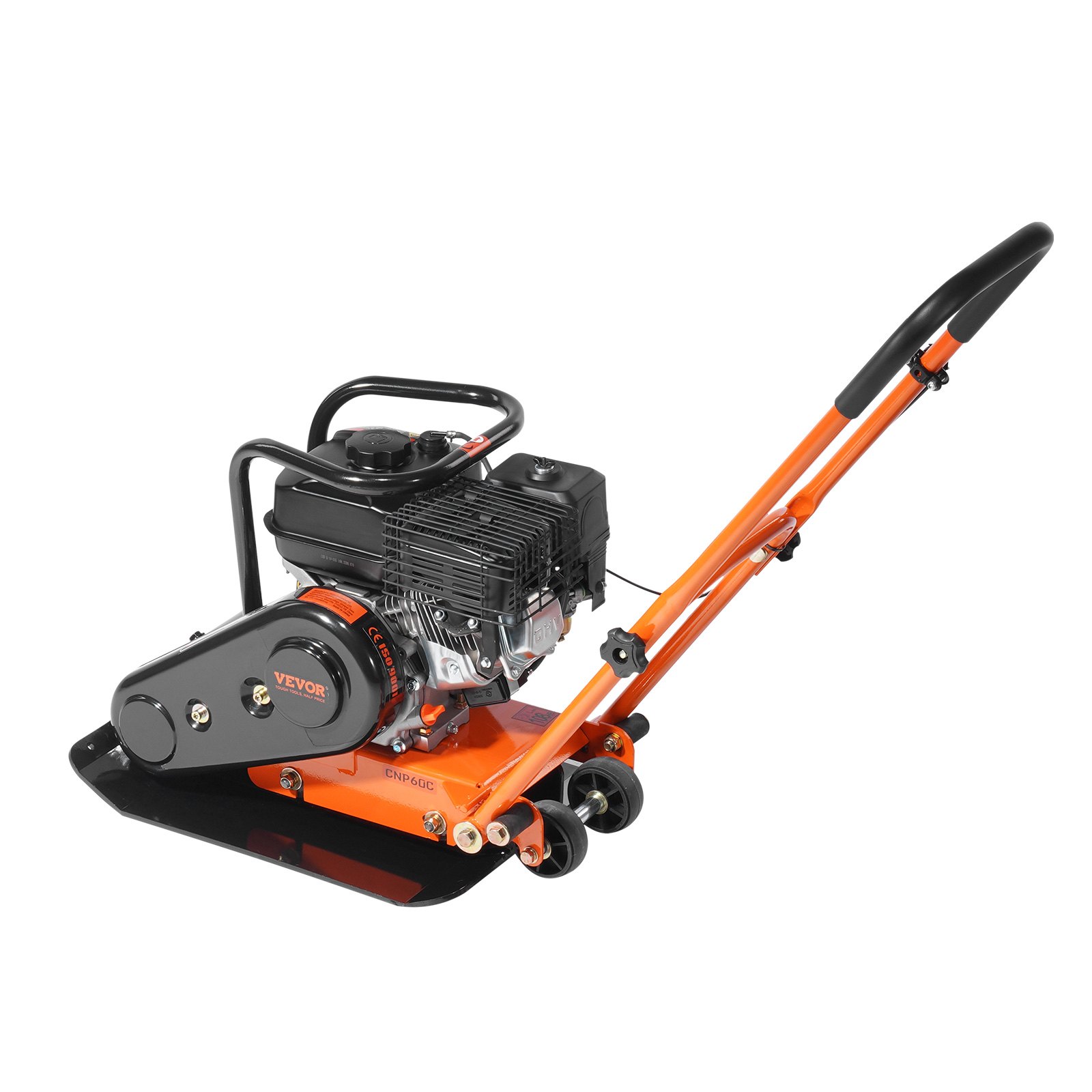 VEVOR VEVOR Plate Compactor Plate Tamper 6.5HP Walk-Behind Rammer 196cc ...