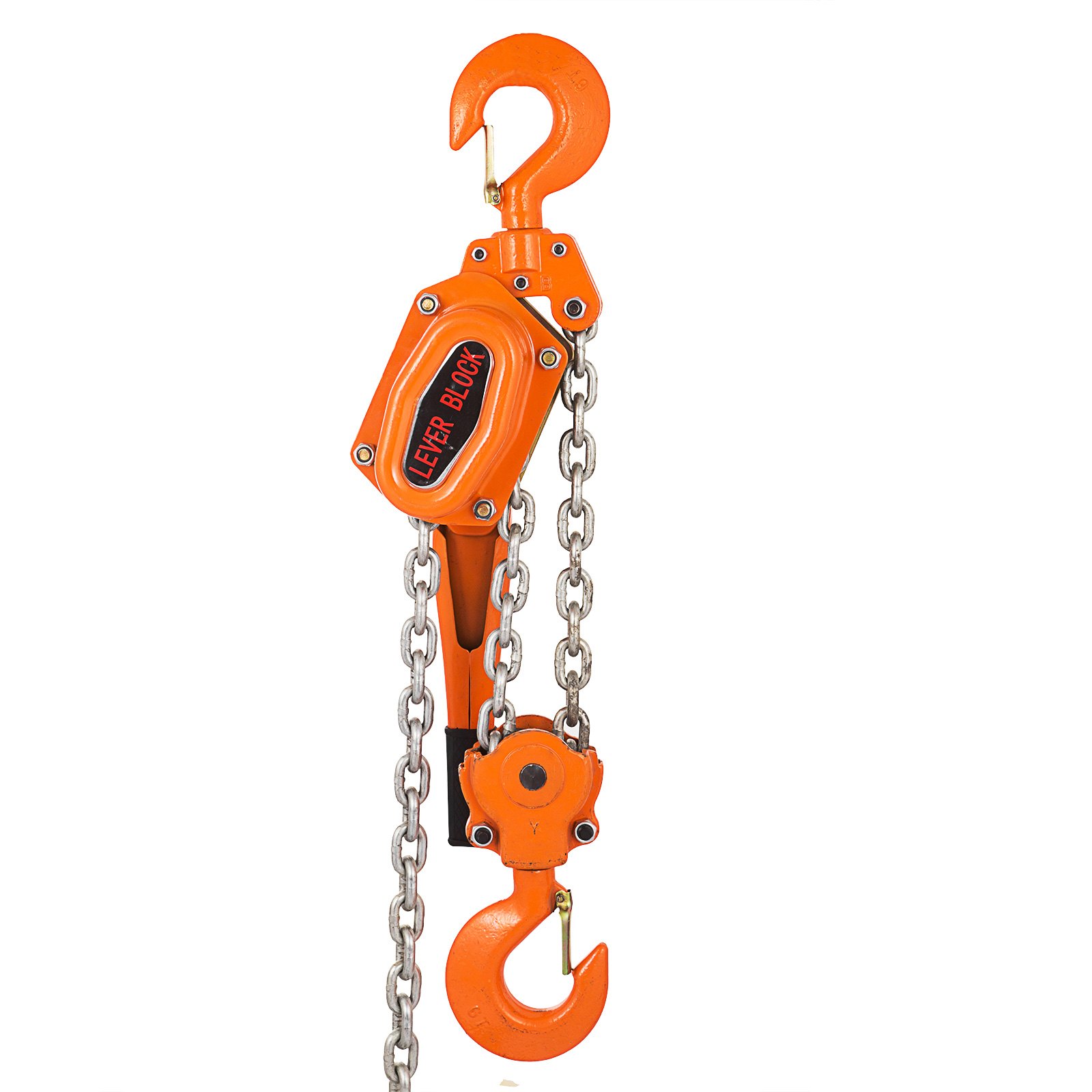 VEVOR Chain Hoist 1650LBS 10 FT Lift Lever Block Chain Hoist 3/4 Ton ...