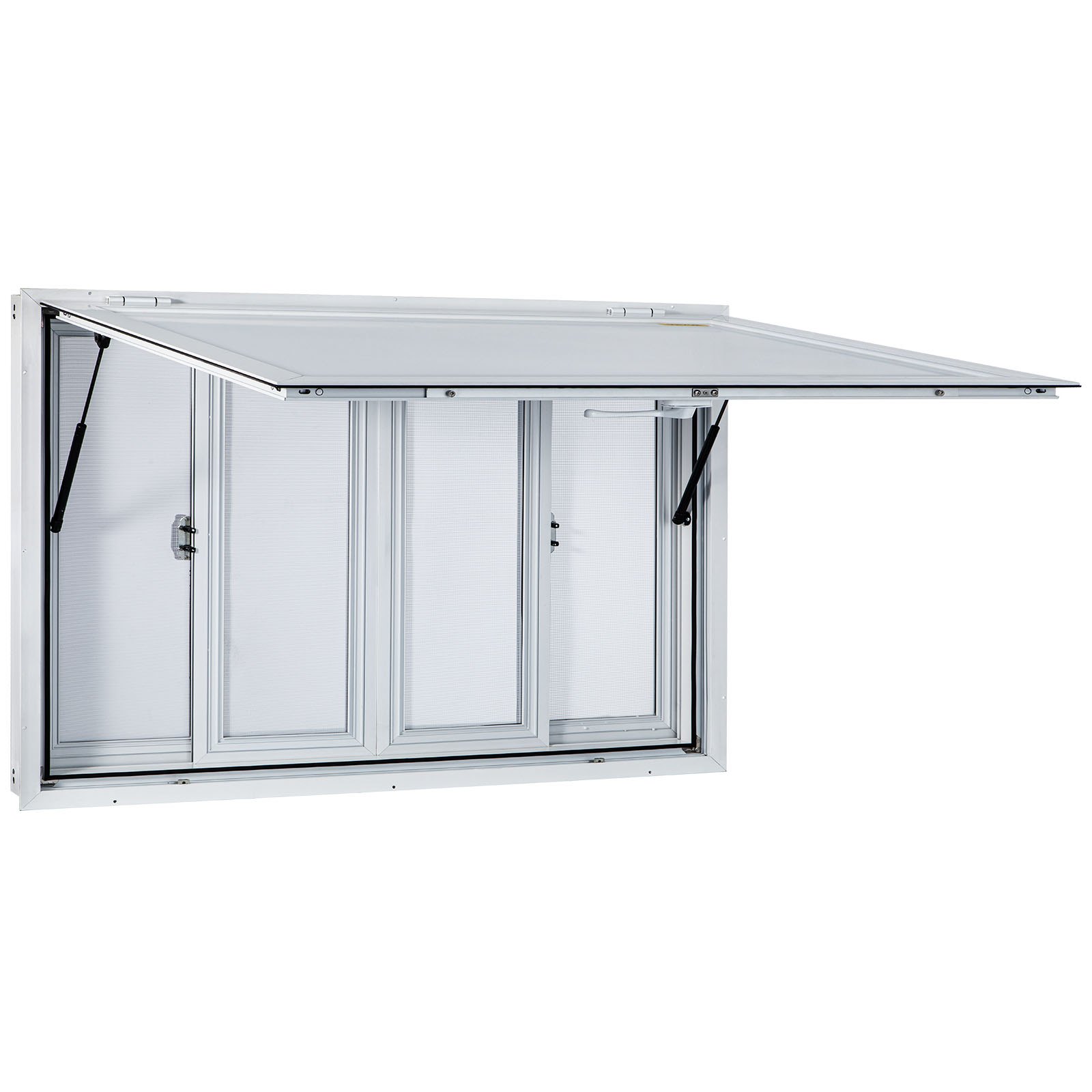 VEVOR Concession Window, 60 x 36 inch, Aluminum Alloy Food Truck ...