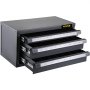 VEVOR End Mill Dispenser Cabinet, Three-Drawer End Mill Dispenser, End ...