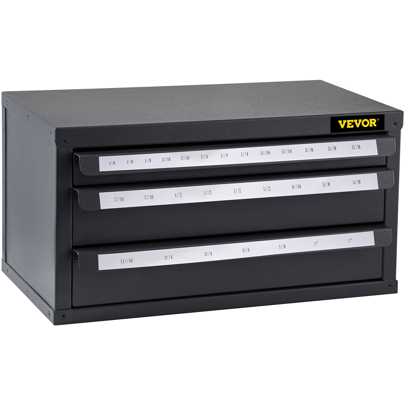 VEVOR End Mill Dispenser Cabinet, Three-Drawer End Mill Dispenser, End ...