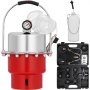 Pneumatic Air Pressure Brake Bleeder Kit Portable Tool Connector Garage ...