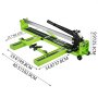 VEVOR Tile Cutter 31.5 Inch Manual Tile Cutter 1.4 Inch Tile Cutting ...