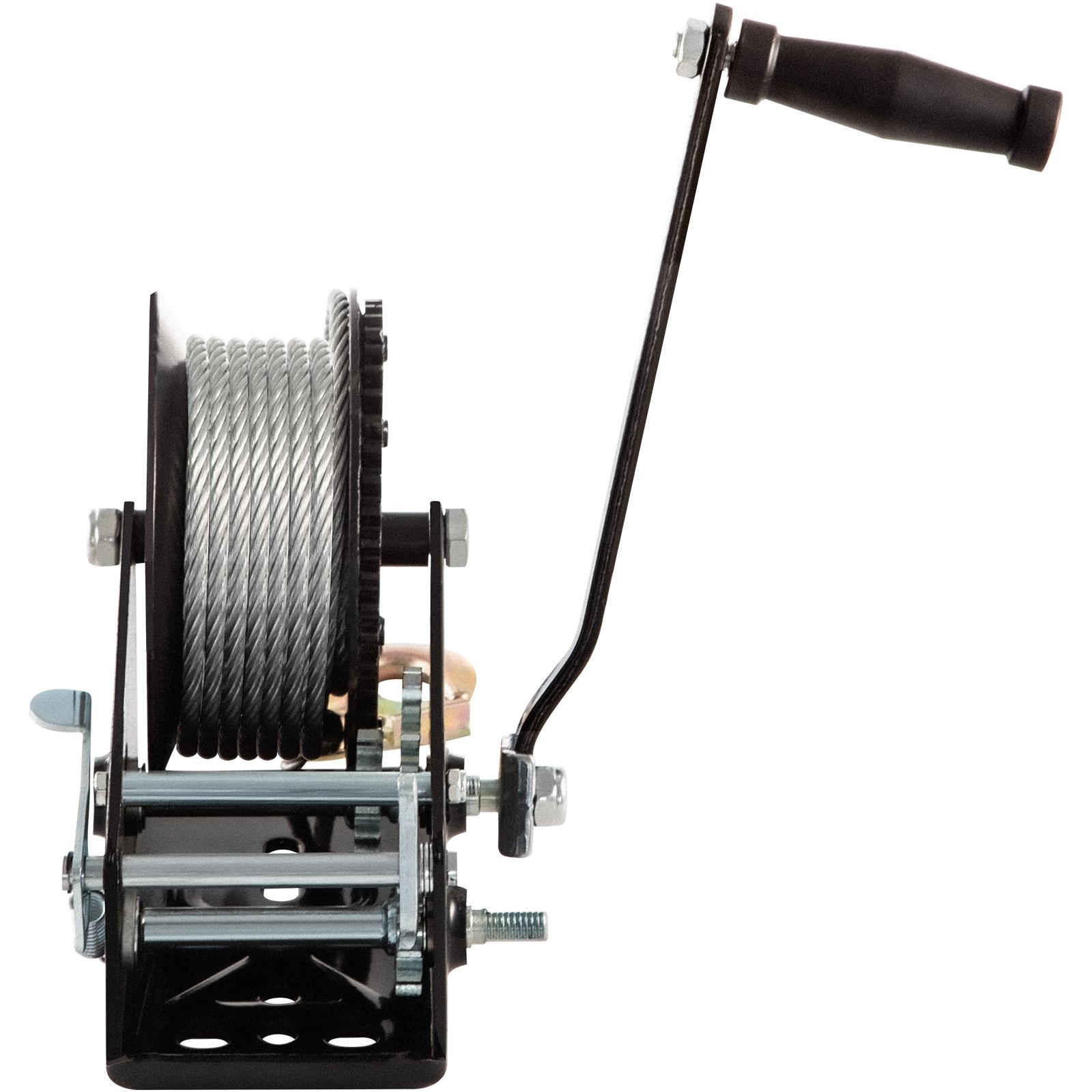 VEVOR Rope Crank, 3500 LBS Capacity Heavy Duty Hand Winch with 10 m(32. ...