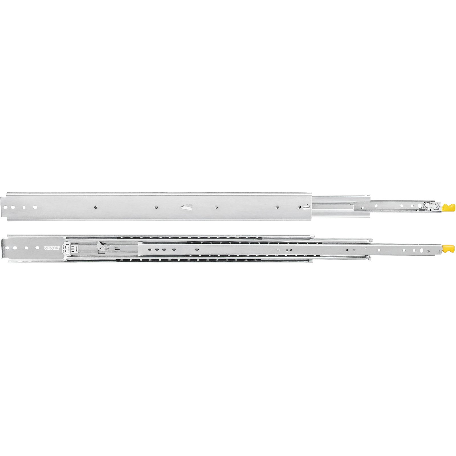 VEVOR Drawer Slides with Lock, 1 Pair 36 inch, Heavy-Duty Industrial ...