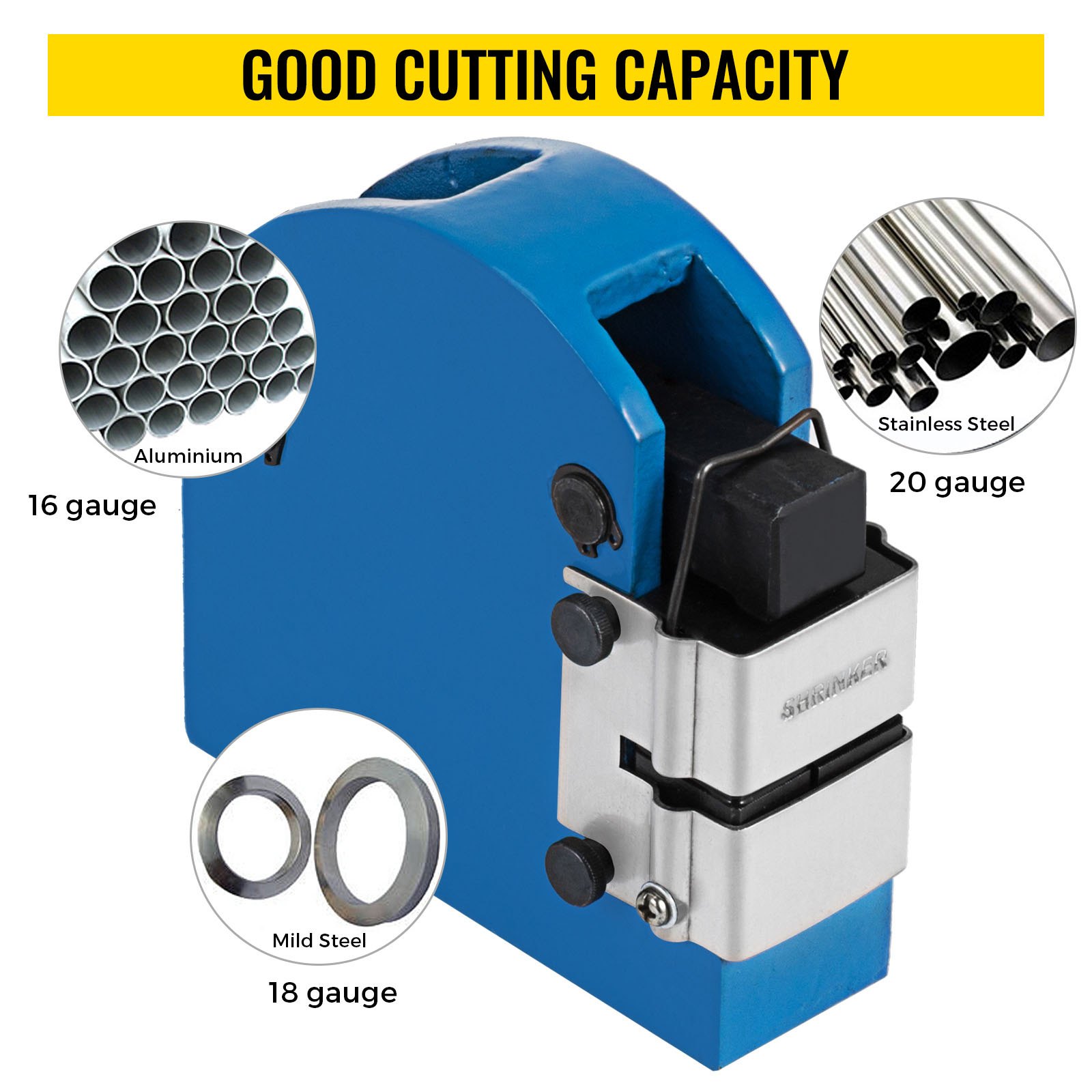 2-in-1 Shrinker & Stretcher Set 2 Steel Jaws Sheet Metal Bender Manual ...