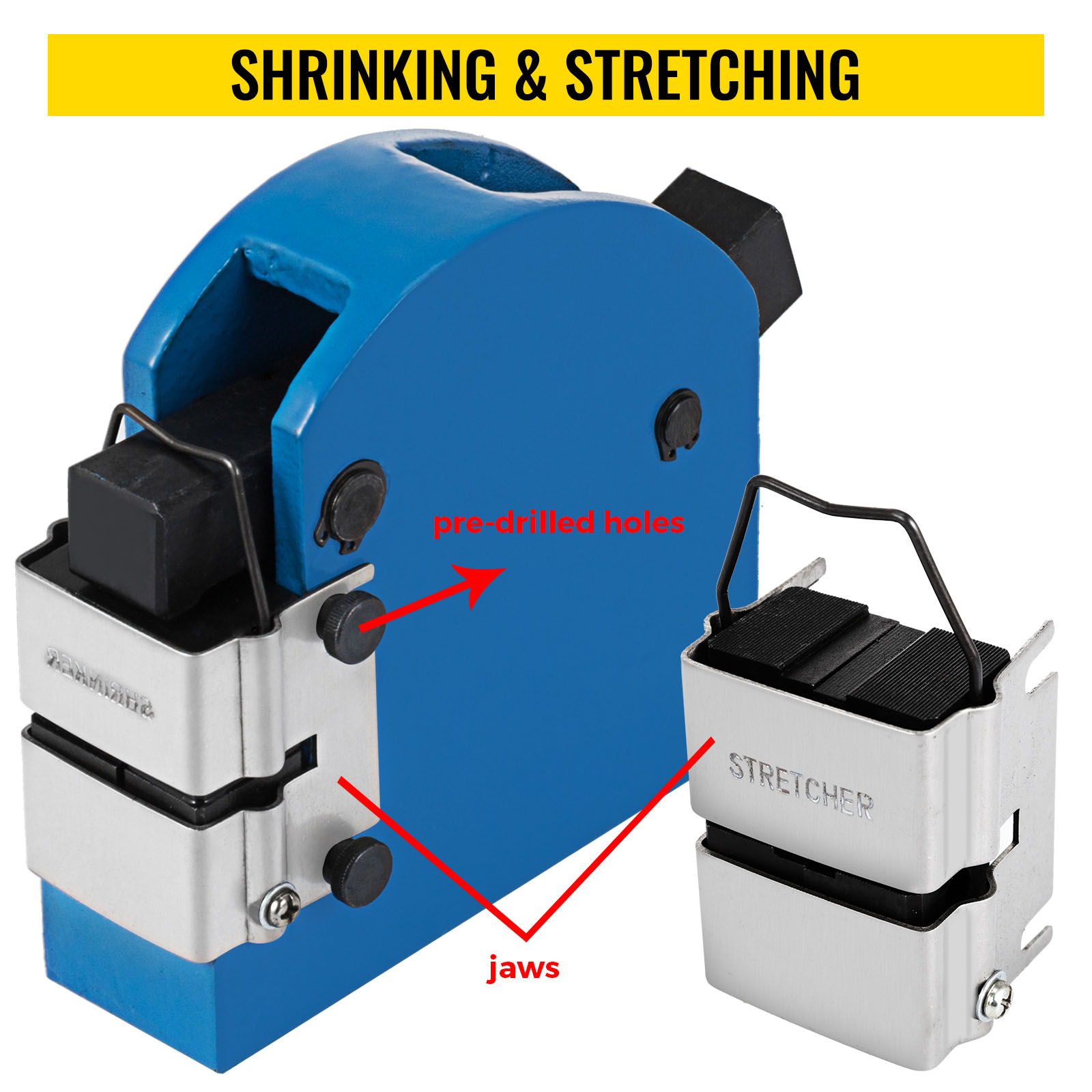 Metal Shrinker Stretcher 18-ga Sheet Metal Fabrication Shrinker ...