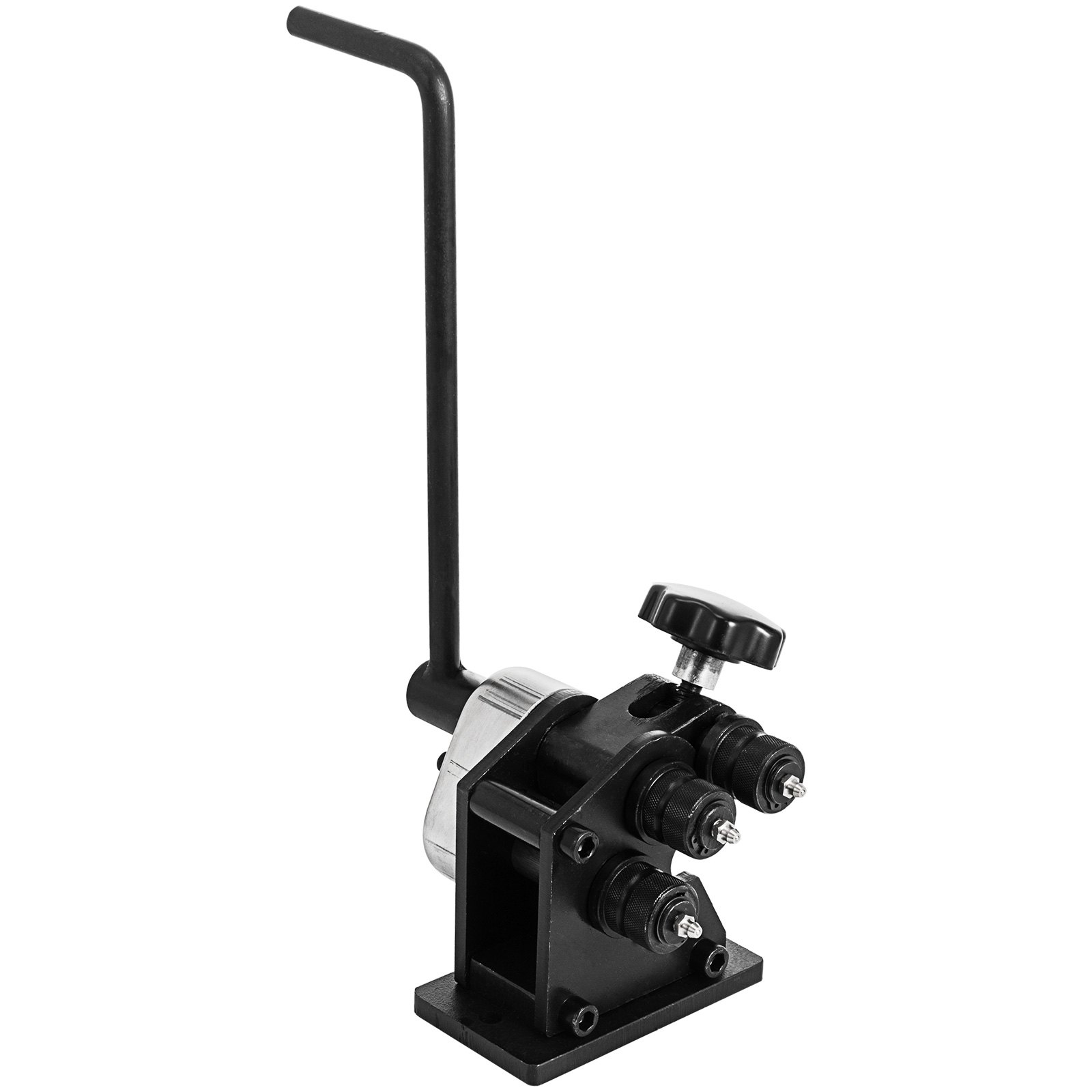VEVOR Ring Roller Bender, 3in Ring Size, 1/4in Round Steel & 1"x3/16 ...