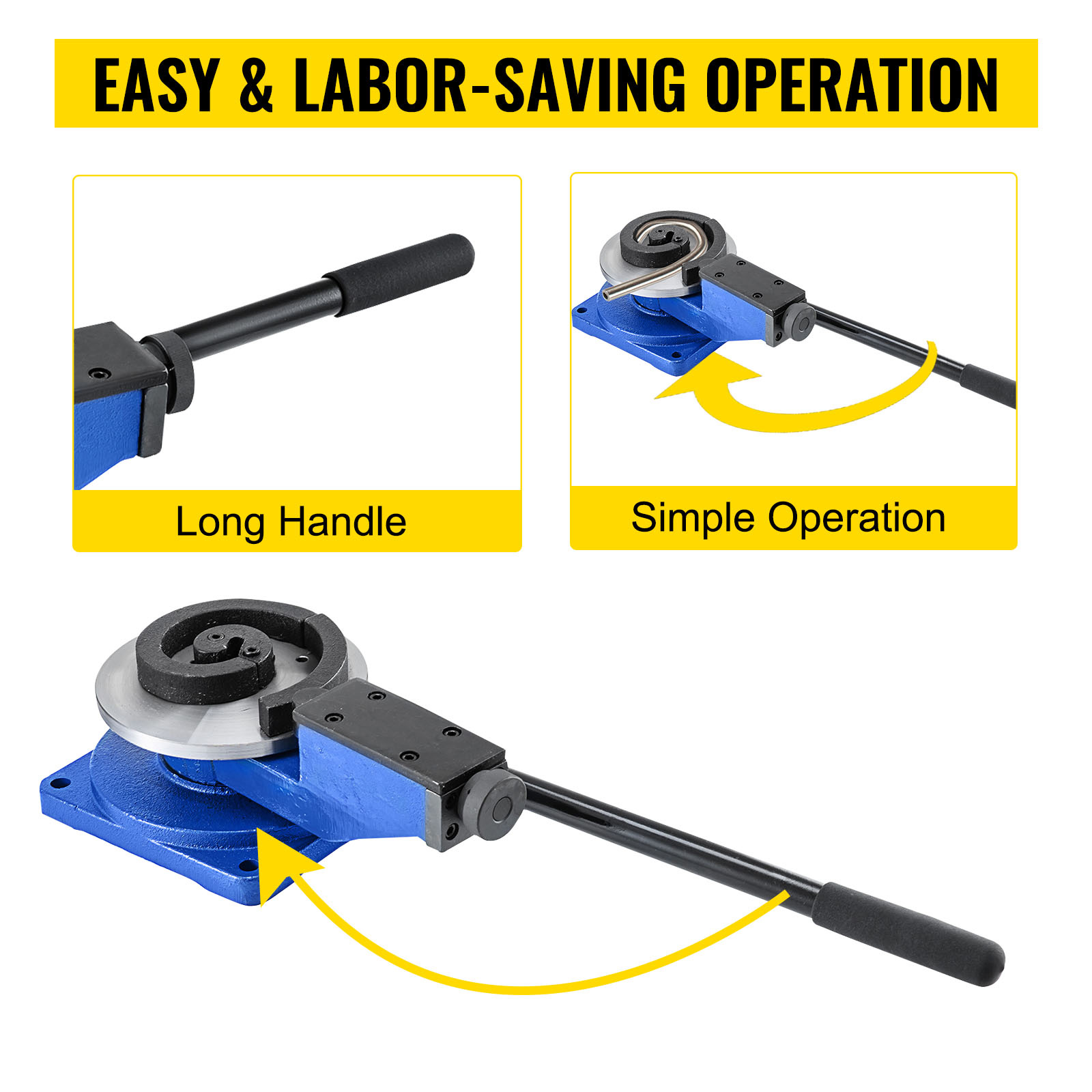 SBG-30 Metal Bender High-Hardened Steel Scroll Bender With 3 Scroll ...