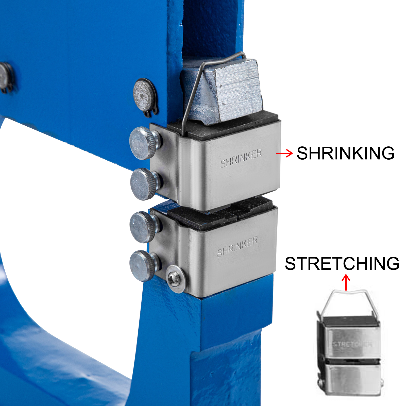 VEVOR Metal Stretcher Shrinker SS-16, Metal Shrinker Stretcher with a ...