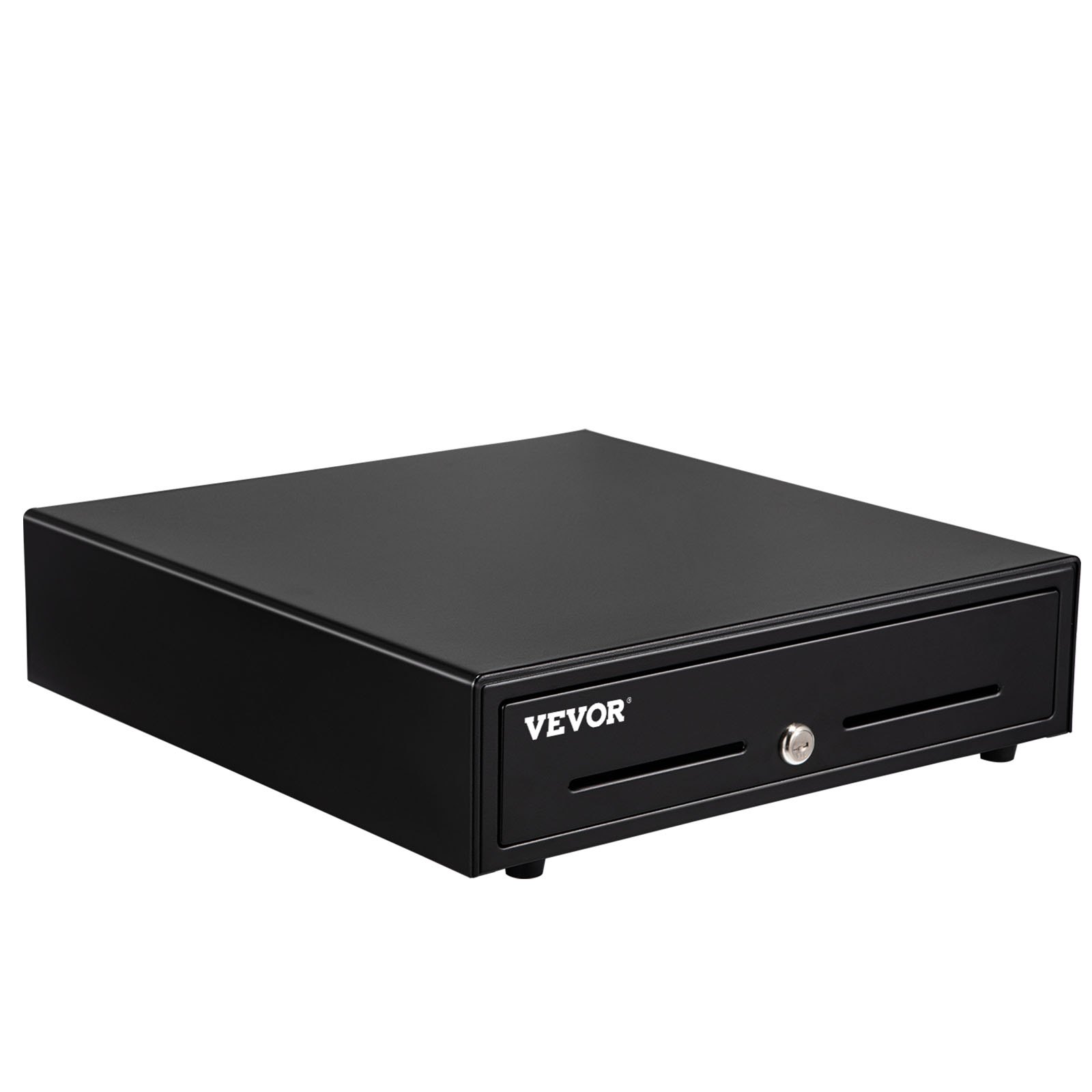 VEVOR Cash Register Drawer, 16" 2 Unlocking Ways, Fully Removable ...