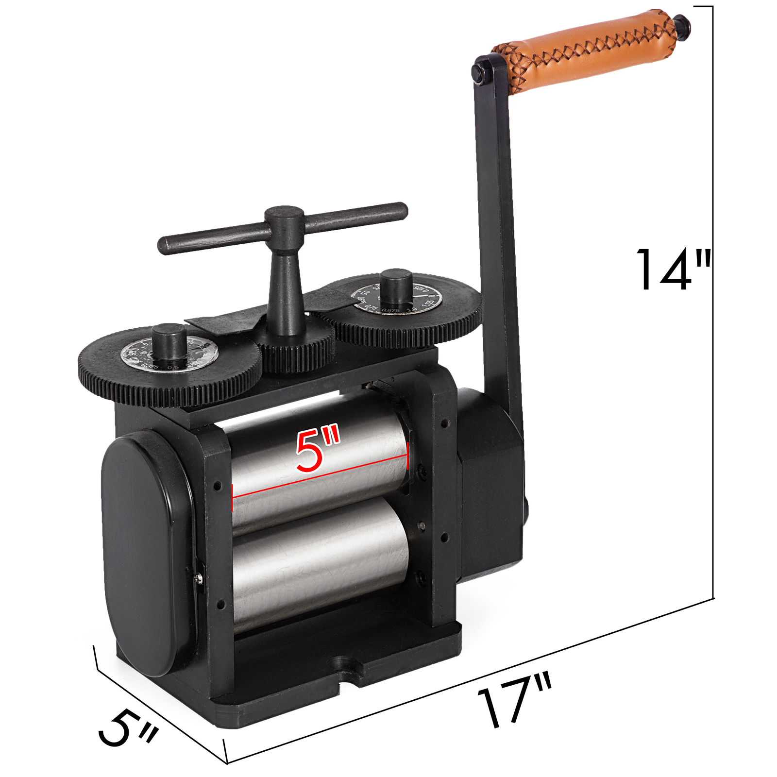 Flat Rolling Machine Roller Mill 130mm Mirror Tableting Jewelry Tools ...