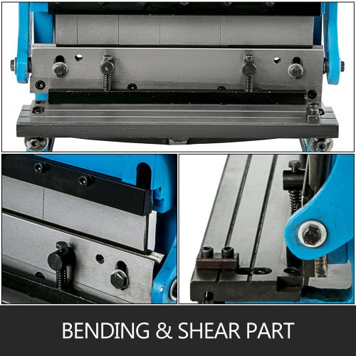 VEVOR Shear Brake Roll Combination Machine, 12" Precision Metal Brake ...