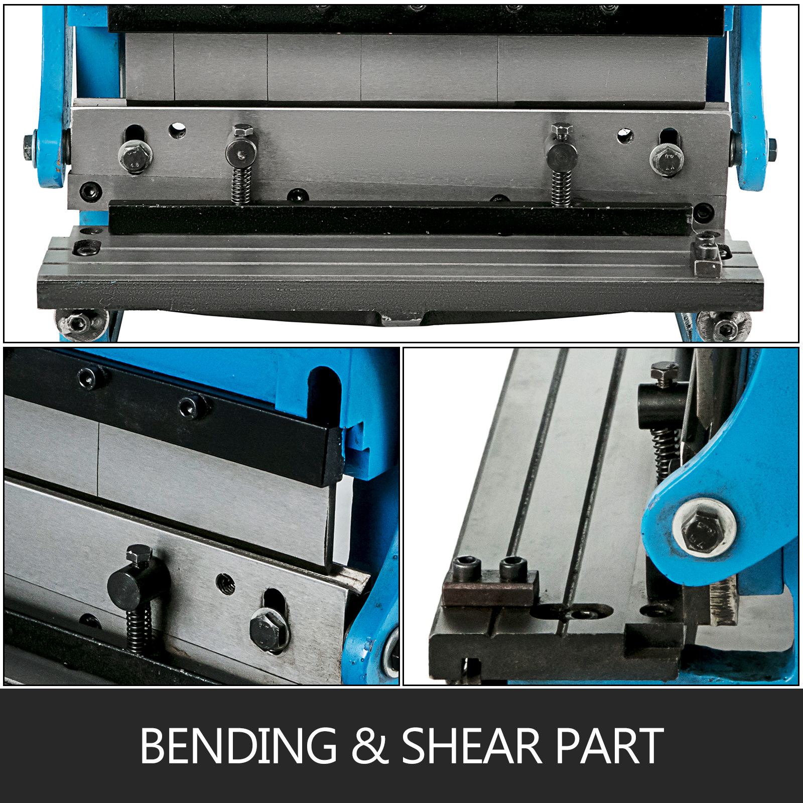 VEVOR Shear Brake Roll Combination Machine, 12" Precision Metal Brake ...