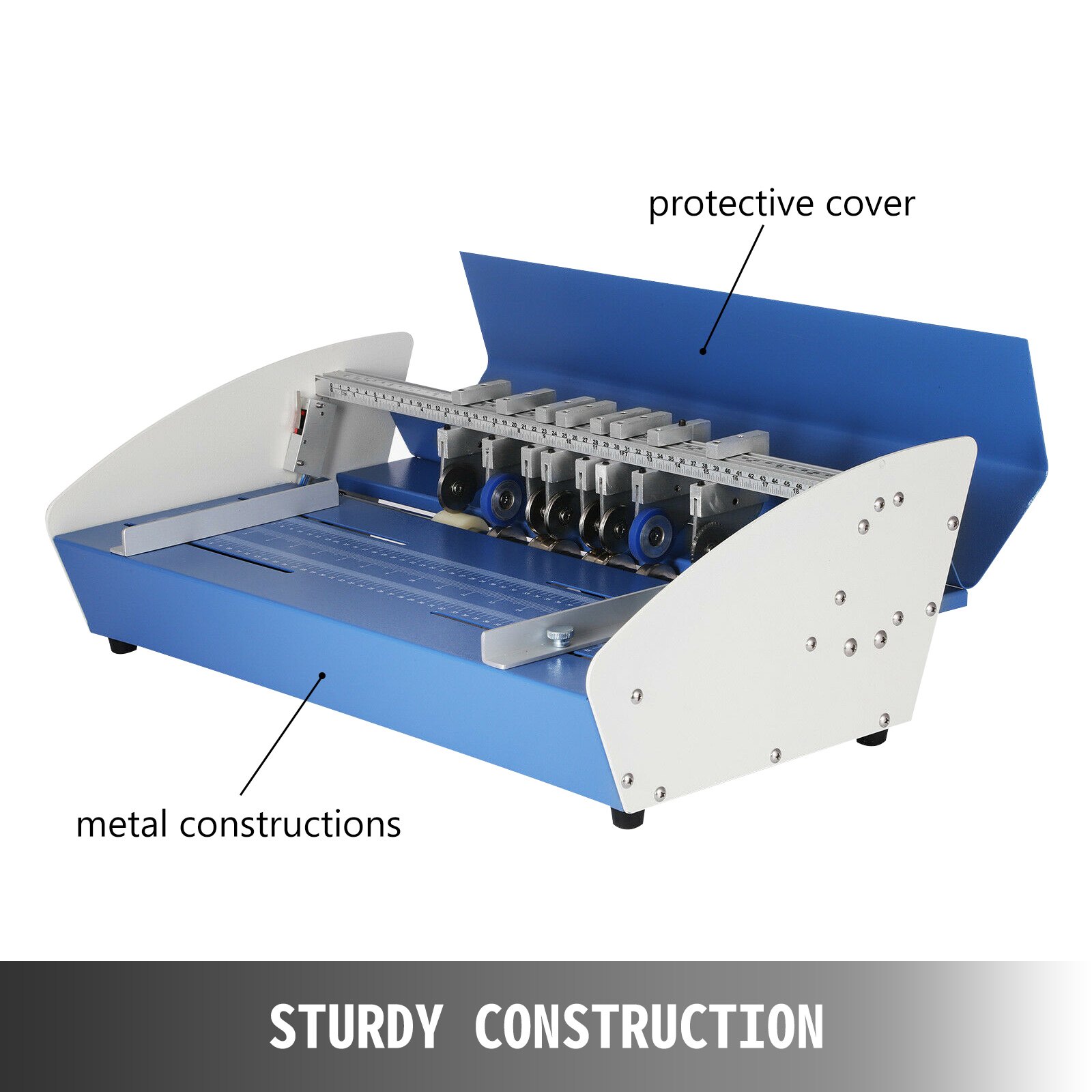 520mm 20.5" 5in1 Electric Paper Creasing Machine Card Folding Dotted ...