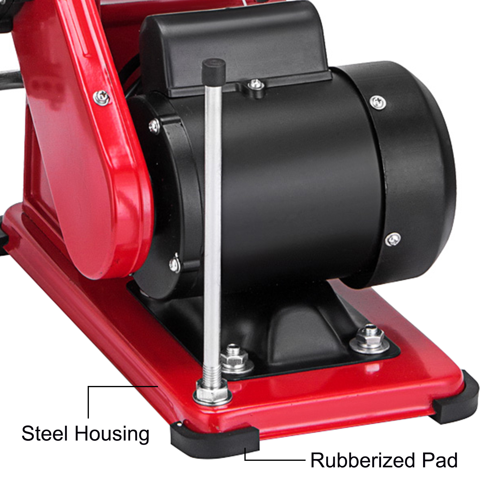 VEVOR Belt Disc Sander Bench Grinder With Dust Extraction Port Buffer ...
