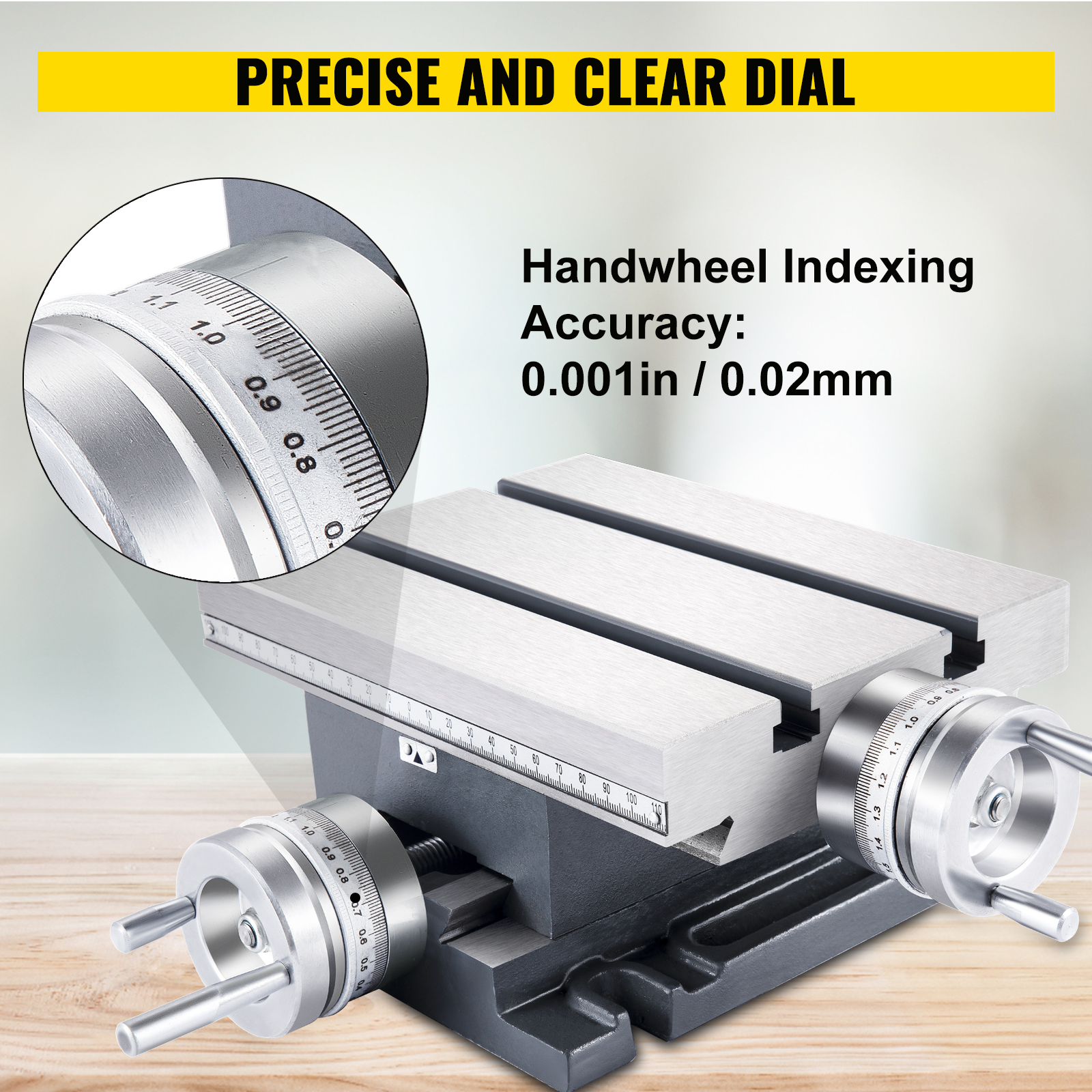 VEVOR Cross Slide Table Milling Machine Worktable 4-7/10" x 4-3/10" X Y ...