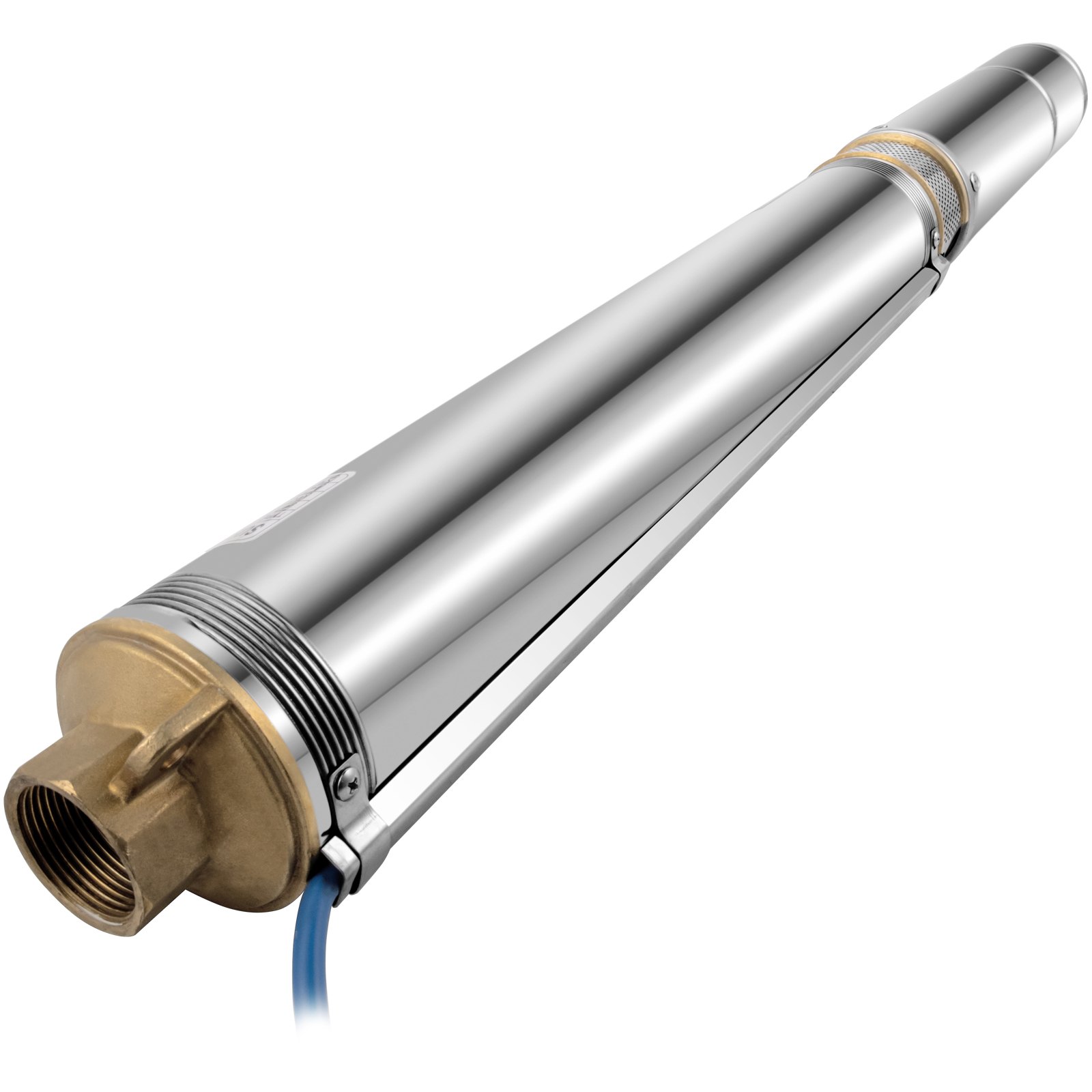 VEVOR Well Pump 1.5 HP, Submersible Well Pump 110V, Stainless Steel ...