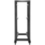 VEVOR Server Rack, 27U Open Frame Rack, 4-Post IT Server Relay Rack, 19 ...