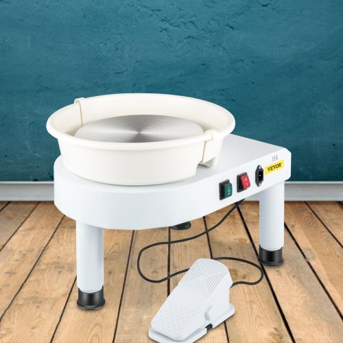 VEVOR Pottery Wheel, 14in Ceramic Wheel Forming Machine, 0-300RPM Speed ...