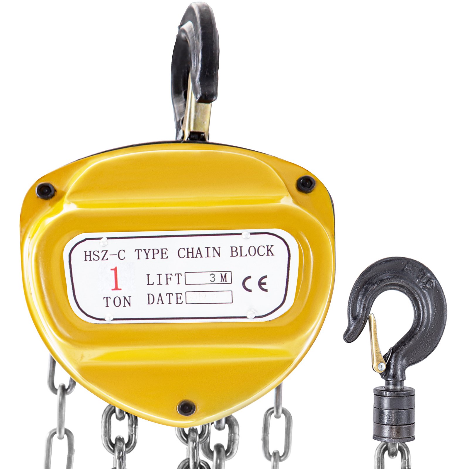 VEVOR VEVOR Chain Hoist 2200lbs/2ton Chain Block Hoist Manual Chain ...