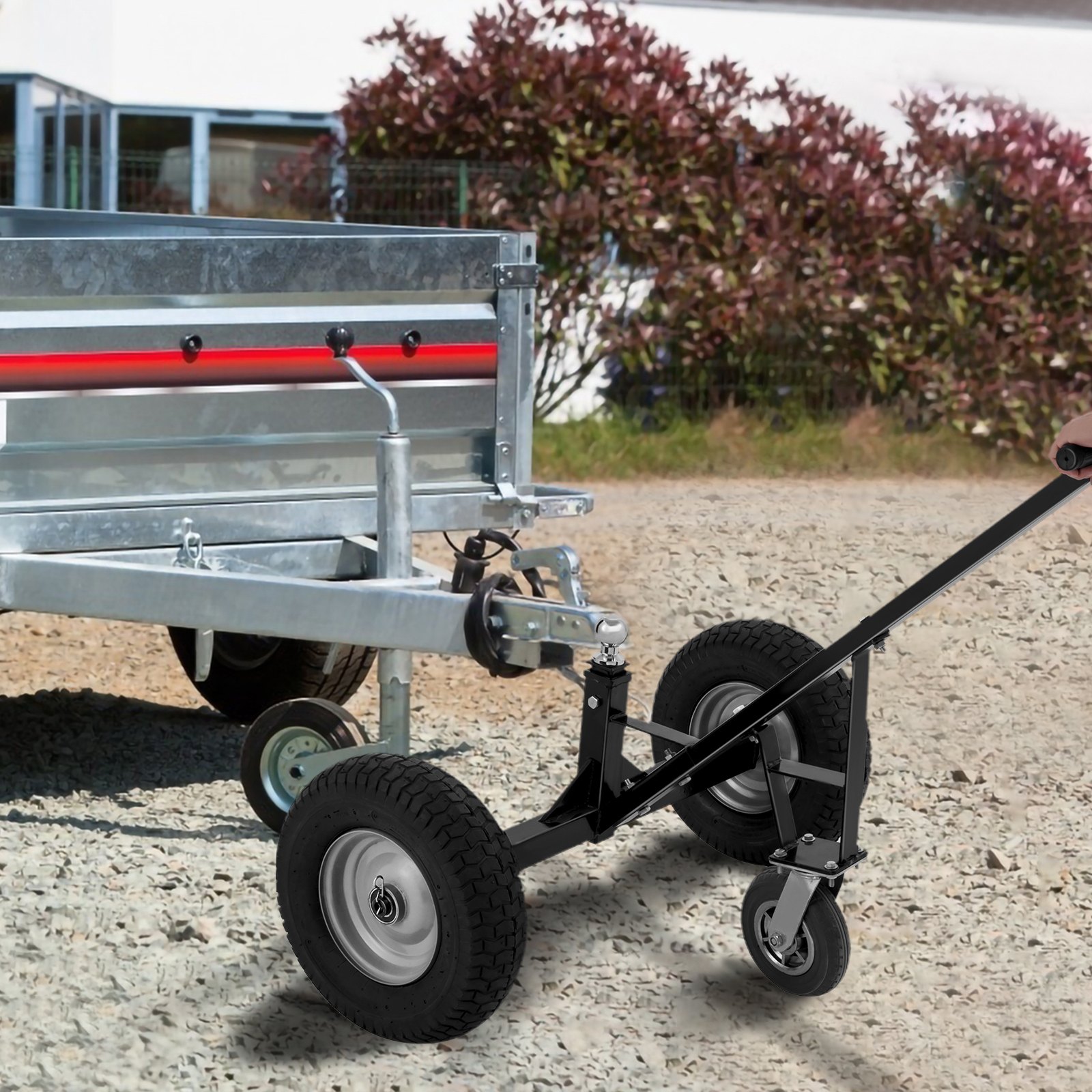 VEVOR Adjustable Trailer Dolly, 1000 Lbs Capacity Trailer Mover Dolly ...