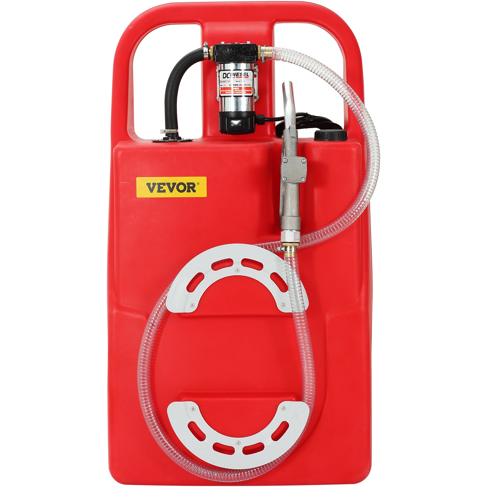 VEVOR Fuel Caddy, 32 Gallon, Portable Fuel Storage Tank On-Wheels, with ...