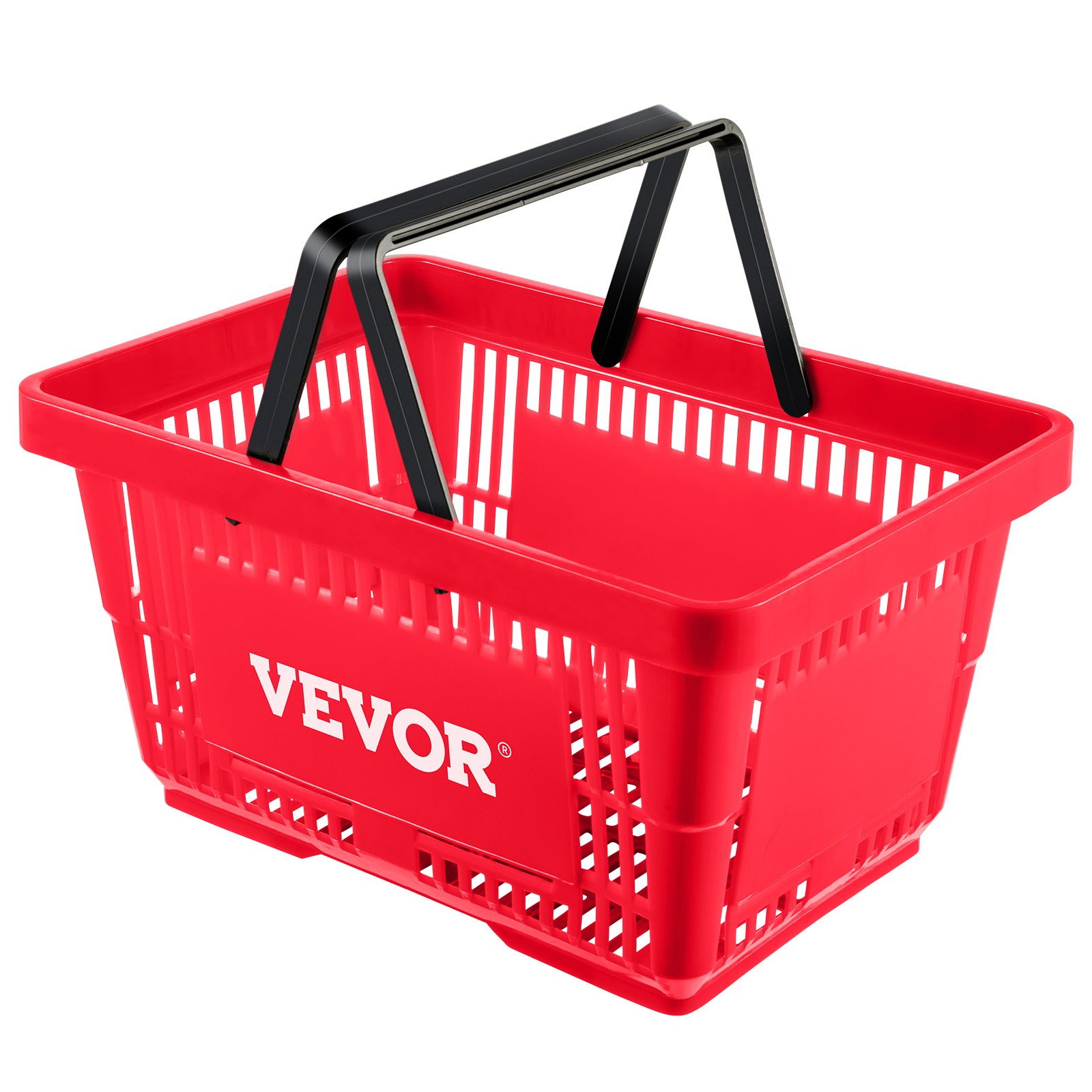 VEVOR Shopping Basket, 16.9 x 11.8 x 8.7 in/42.8 x 30 x 22 cm((L x W x ...