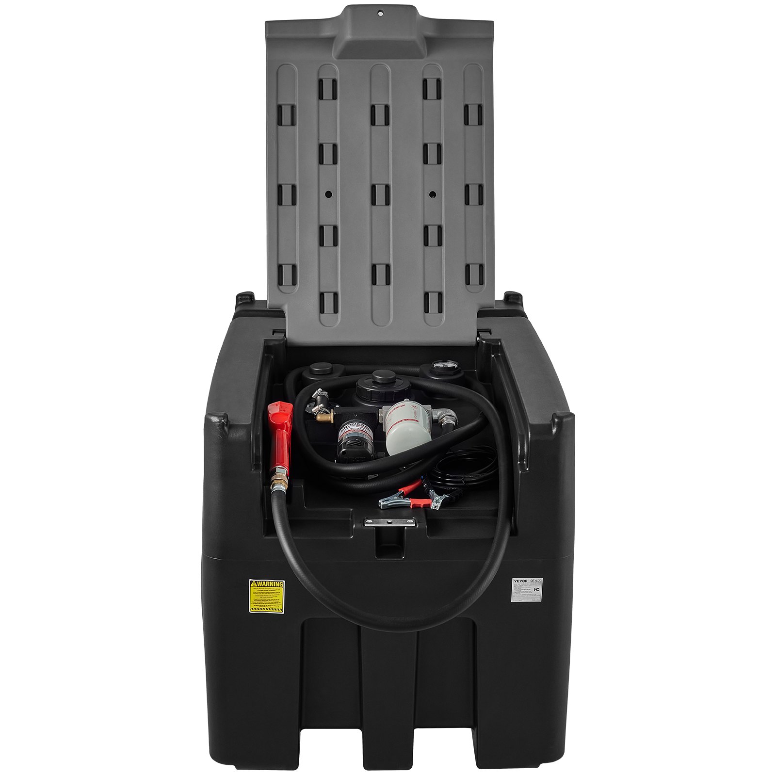 VEVOR Portable Diesel Tank, 116 Gallon Capacity & 10 GPM Flow Rate ...