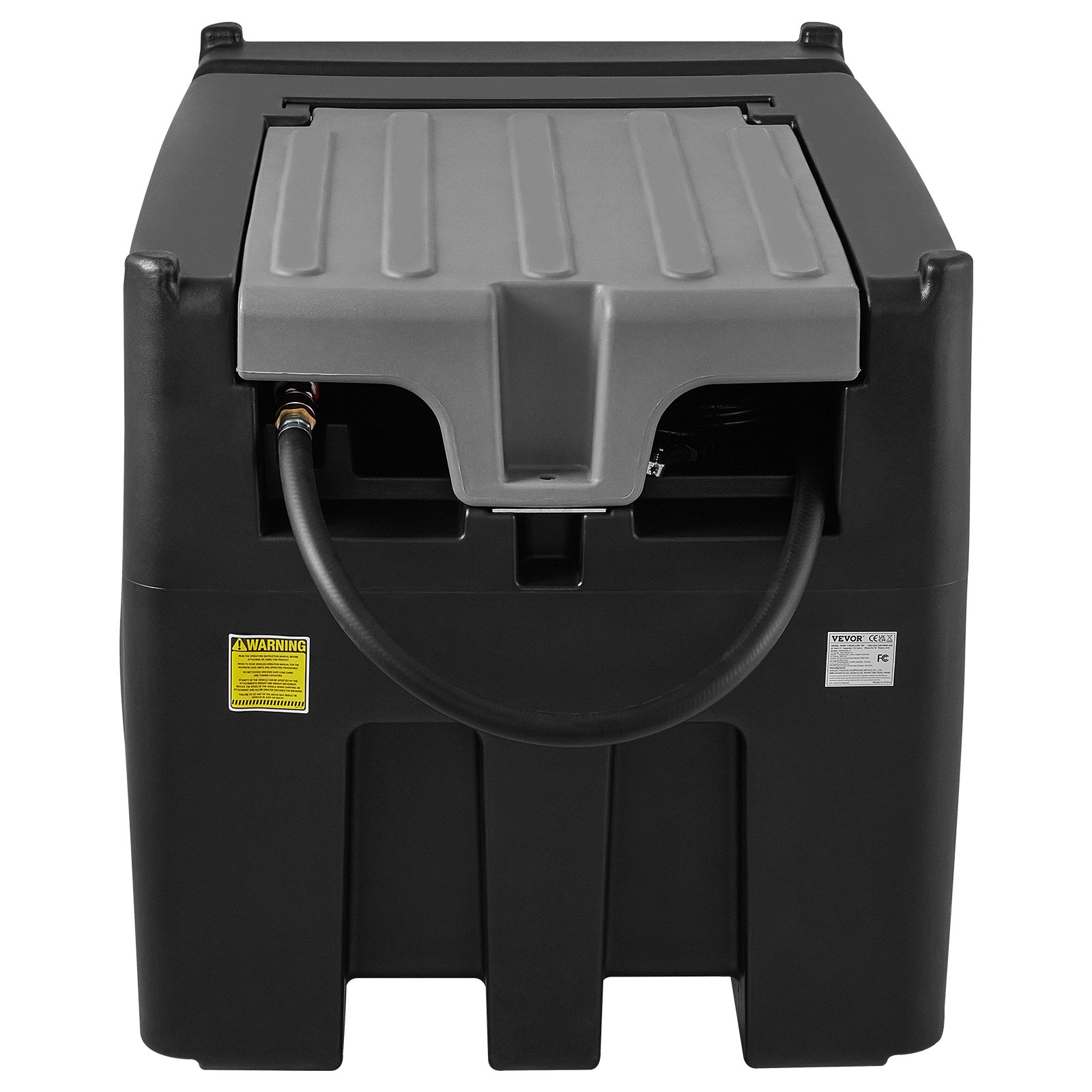 VEVOR Portable Diesel Tank, 116 Gallon Capacity & 10 GPM Flow Rate ...