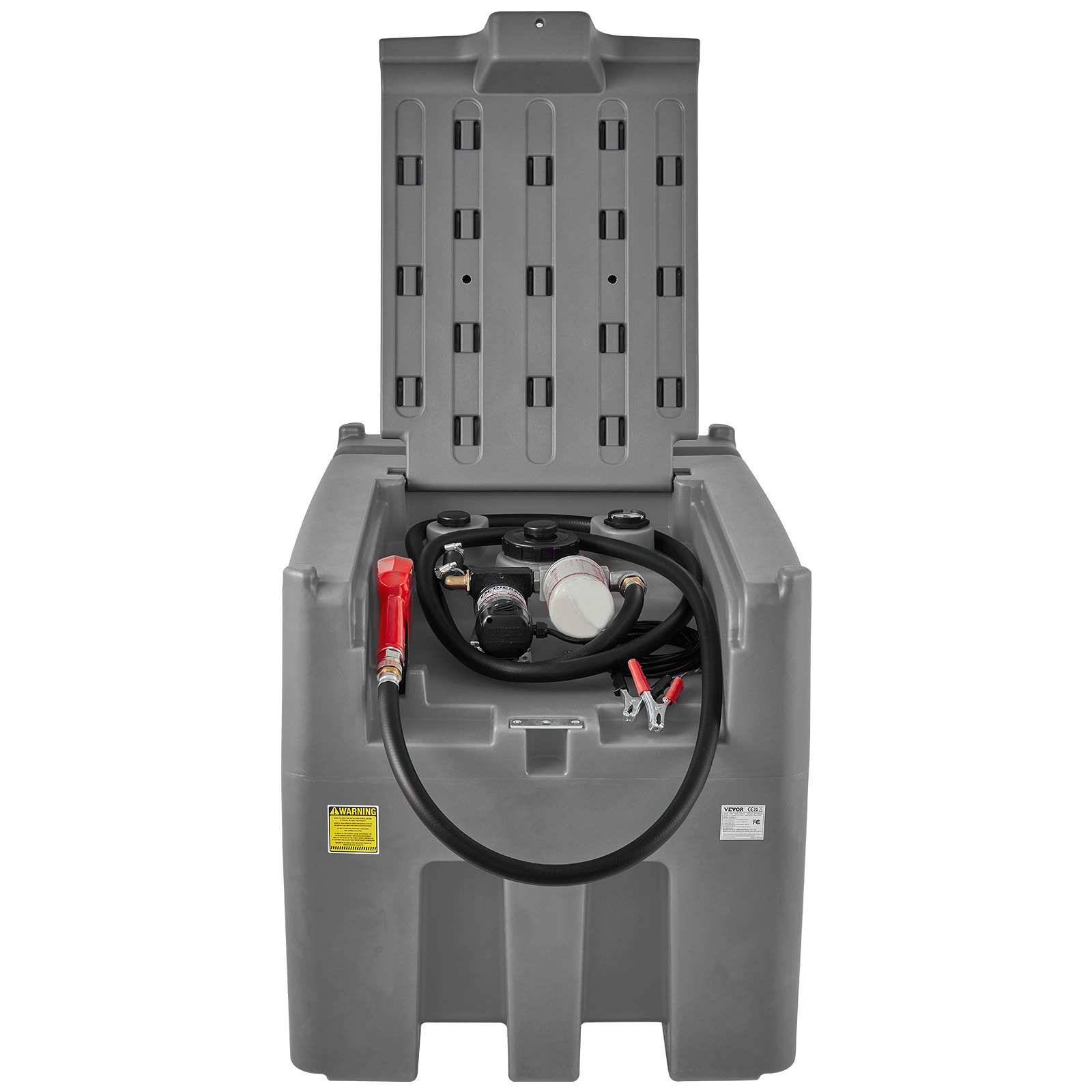 VEVOR Portable Diesel Tank, 116 Gallon Capacity & 10 GPM Flow Rate ...