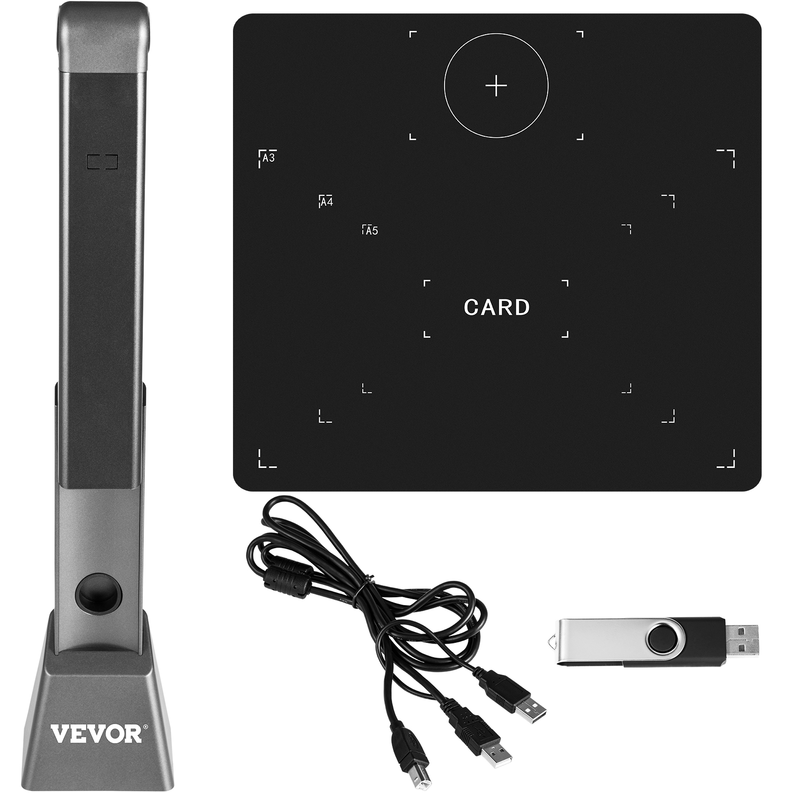 VEVOR Document Scanner Camera with OCR Function A3/A4 Camera Scanner 10 ...