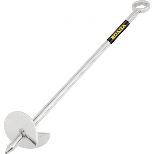 VEVOR Sand Anchor, 18" Length Auger to The Beach and Sandbar, 316 ...