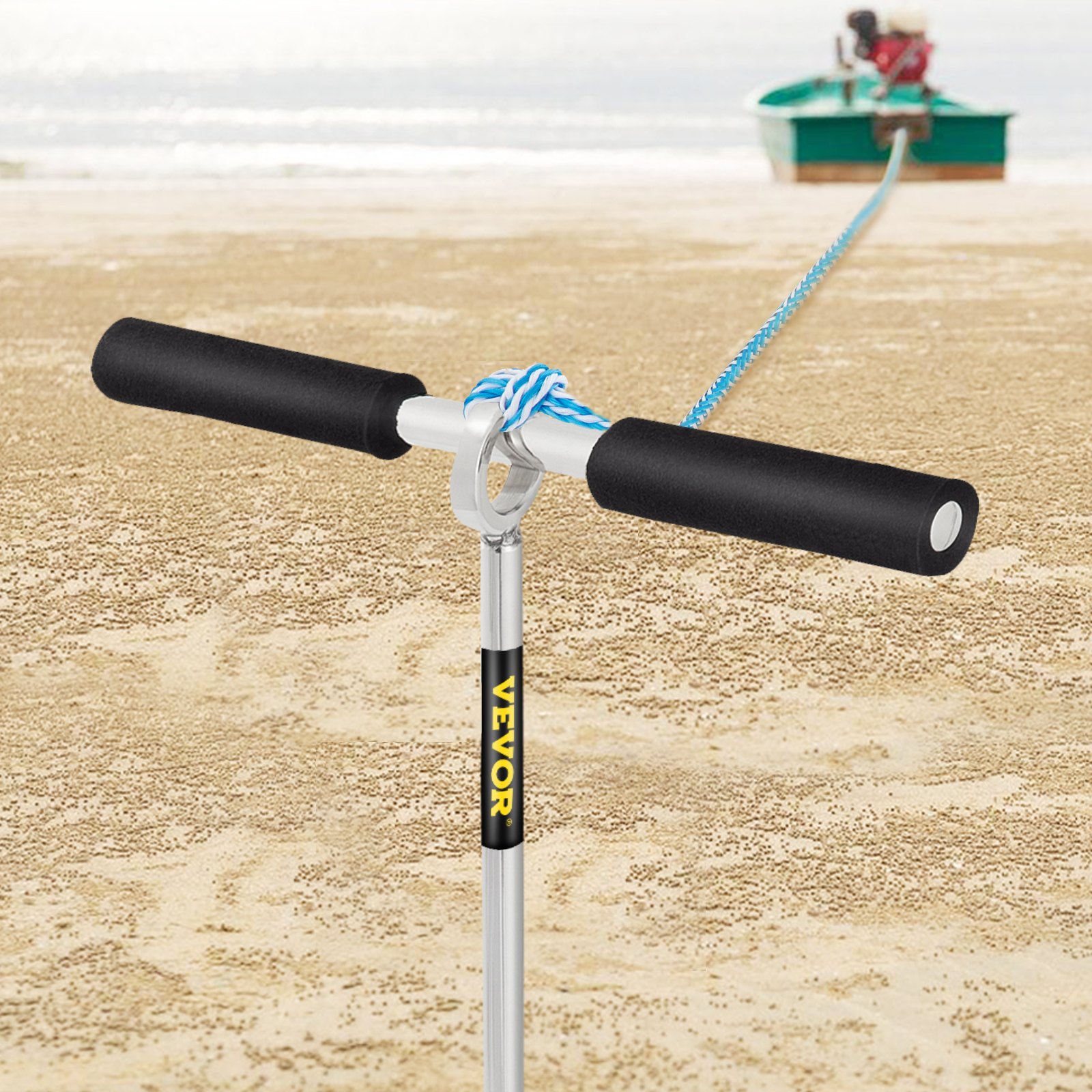 VEVOR Sand Anchor, 36" Length Auger to The Beach and Sandbar, 316 ...