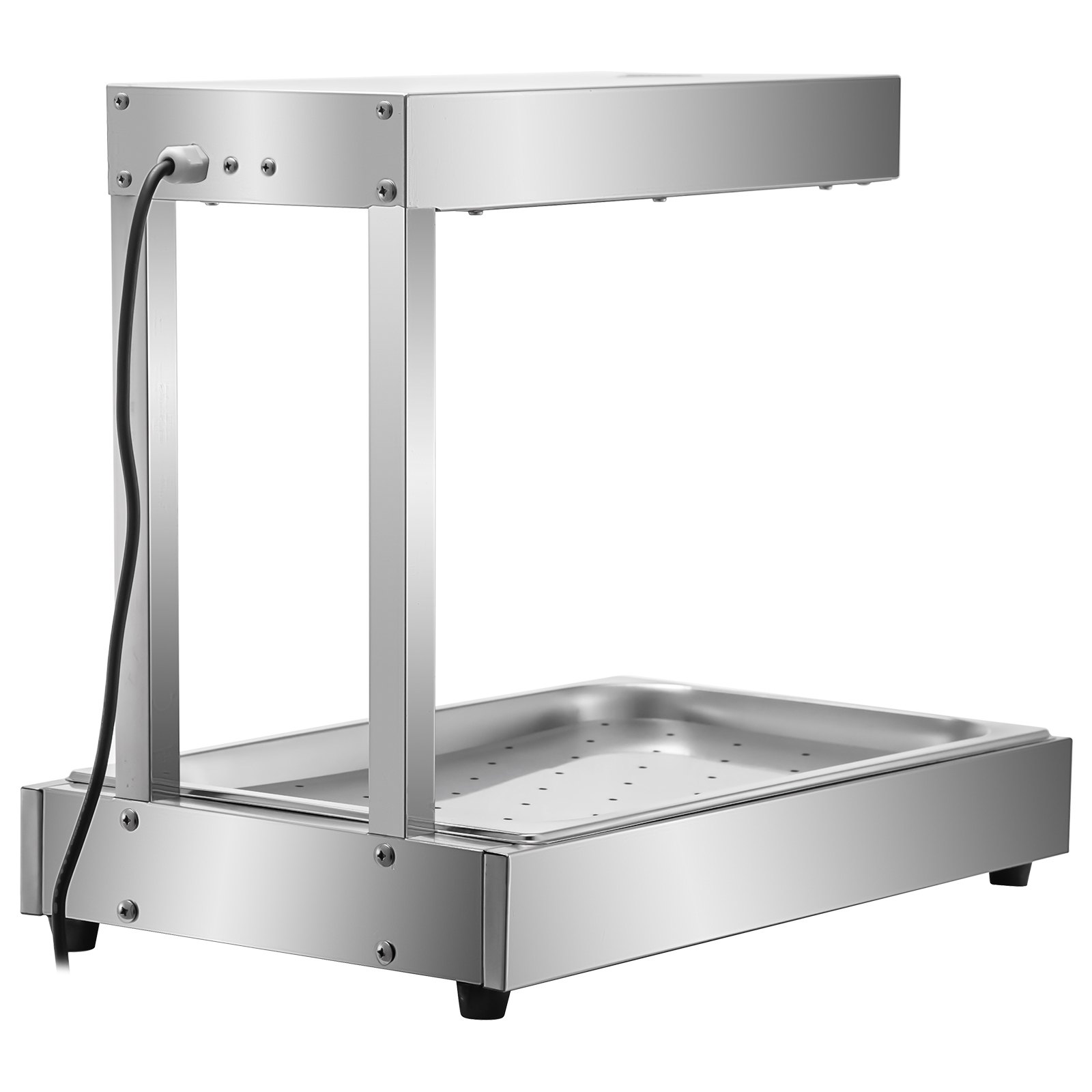 VEVOR 110V French Fry Food Warmer 22"x13", 1000W French Fry Heat Lamp ...