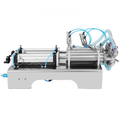 VEVOR Horizontal Liquid Filling Machine 100-1000ml, Pneumatic Liquid ...