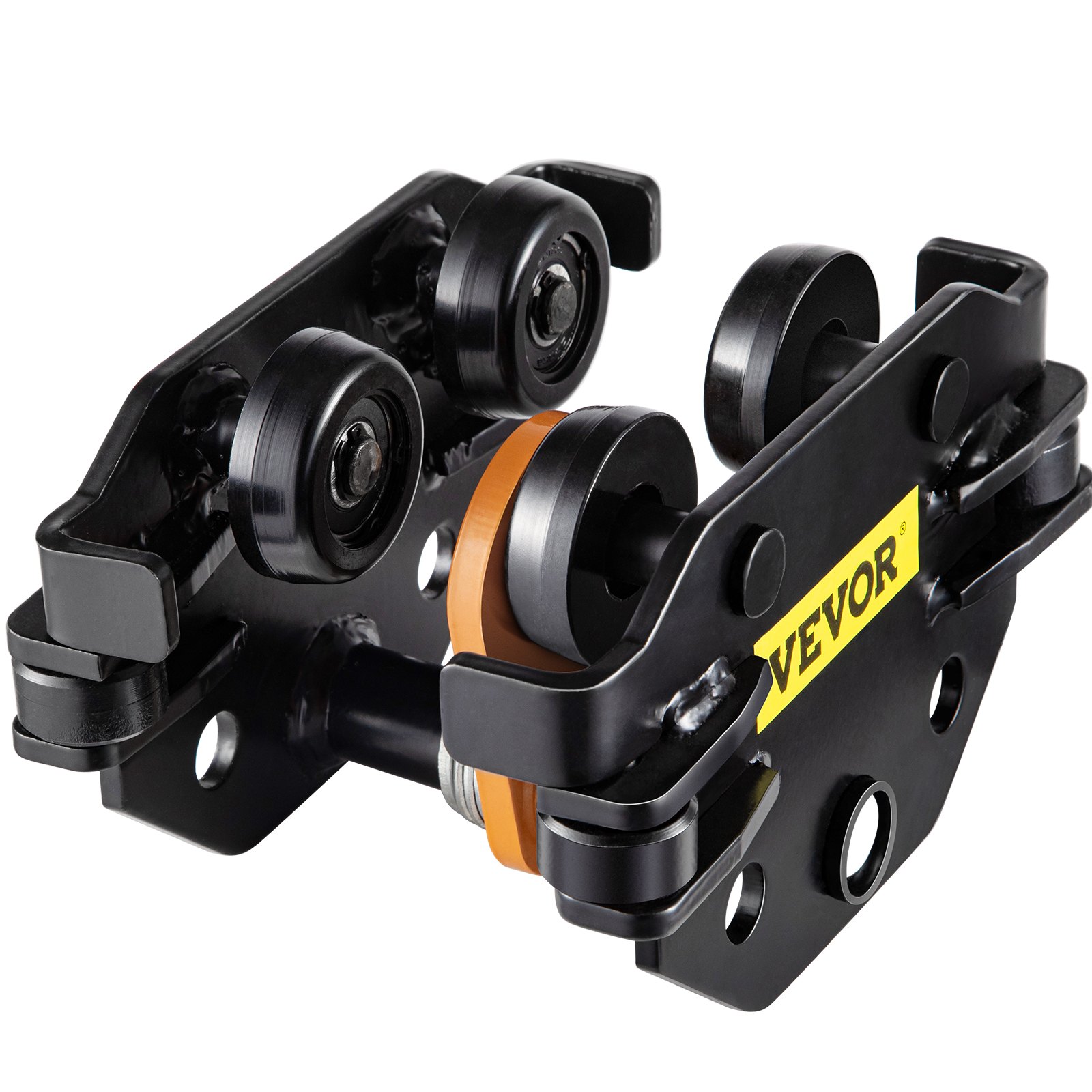 VEVOR Manual Trolley, 550LBS/0.25Ton Load Capacity Beam Trolley, 1.6-3 ...
