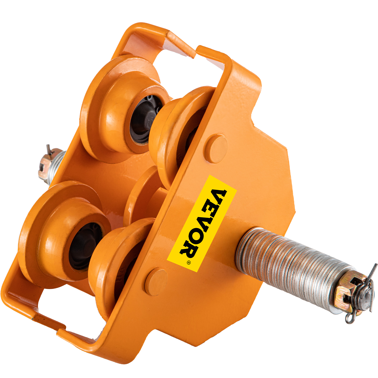 VEVOR Push Beam Trolley I-Beam Trolley 4400LBS Hoist Winch Crane Lift ...