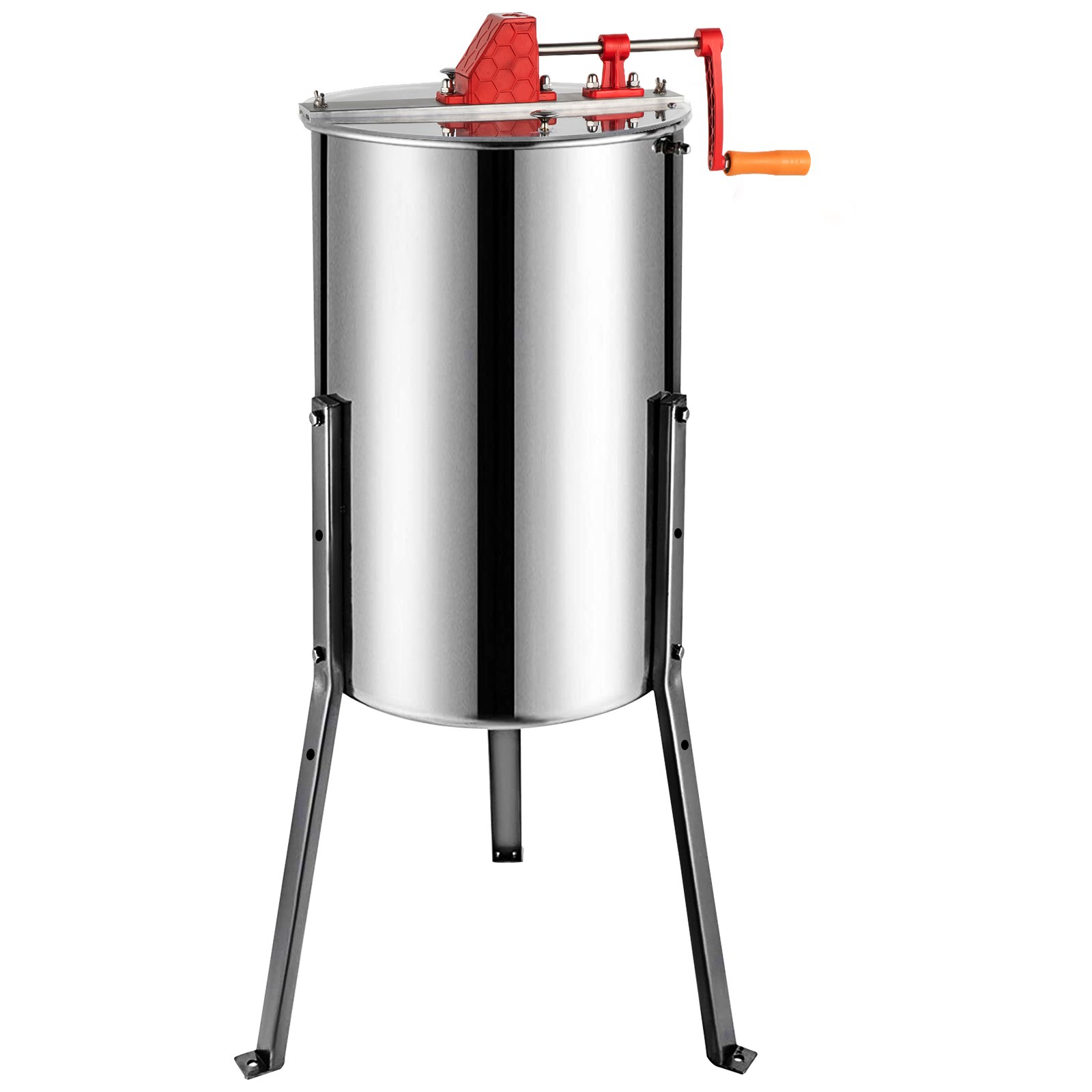 VEVOR Manual Honey Extractor Separator 3 Frame Stainless Steel ...
